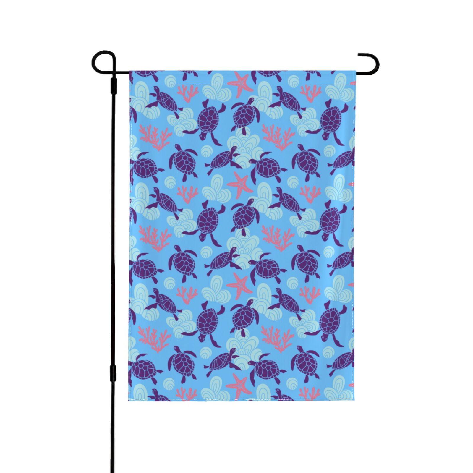 Easygdp Ornamental Turtles Garden Flag Yard Flag Welcome Flag, Double ...