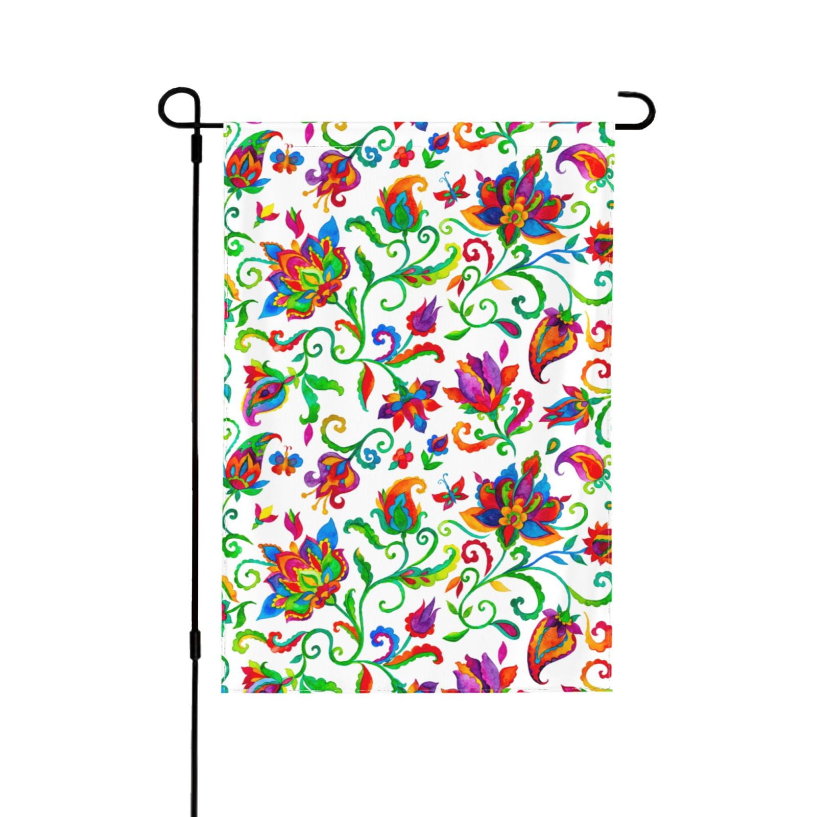 Easygdp Paisley Garden Flag Yard Flag Welcome Flag, Double-Sided ...