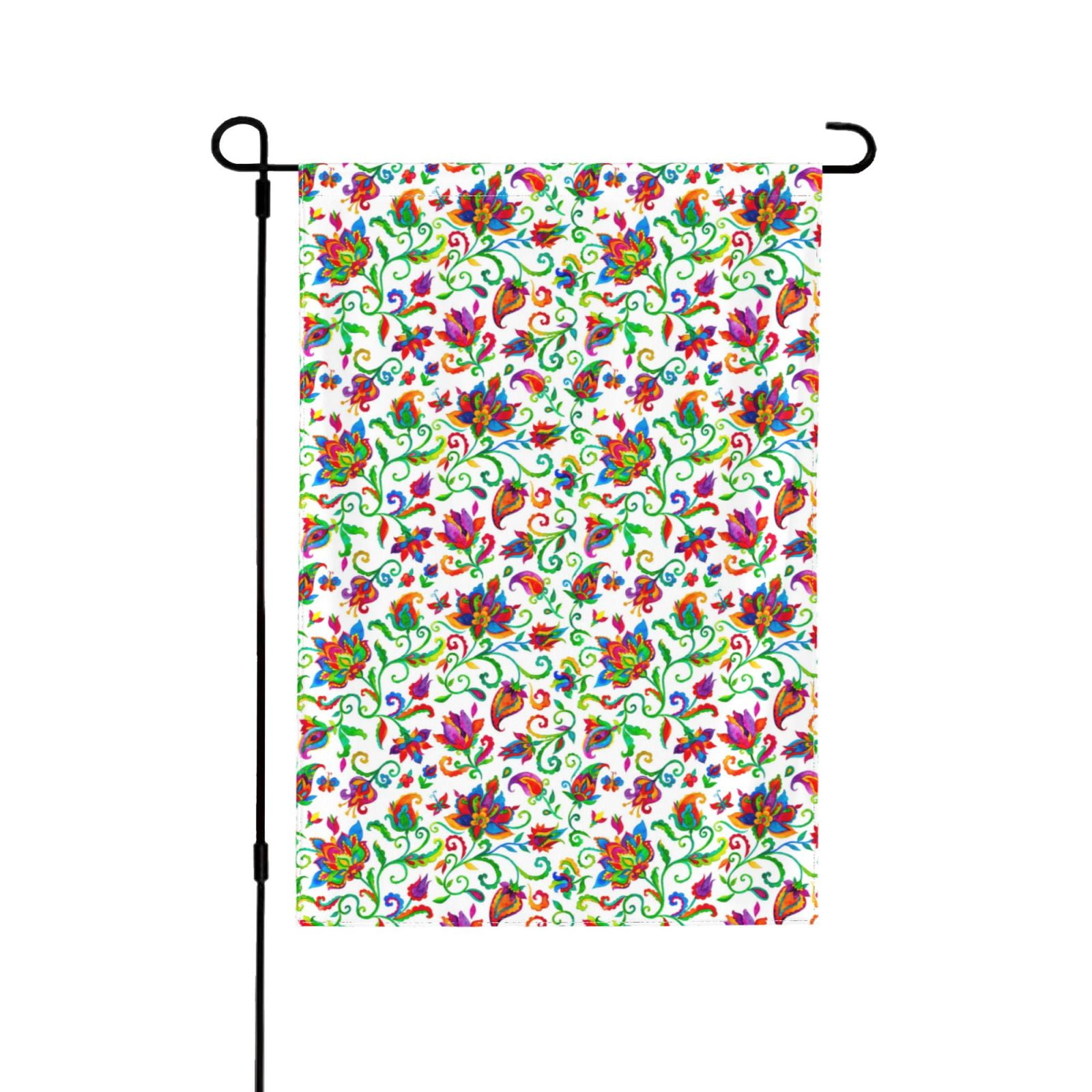 Easygdp Paisley Garden Flag Yard Flag Welcome Flag, Double-Sided ...