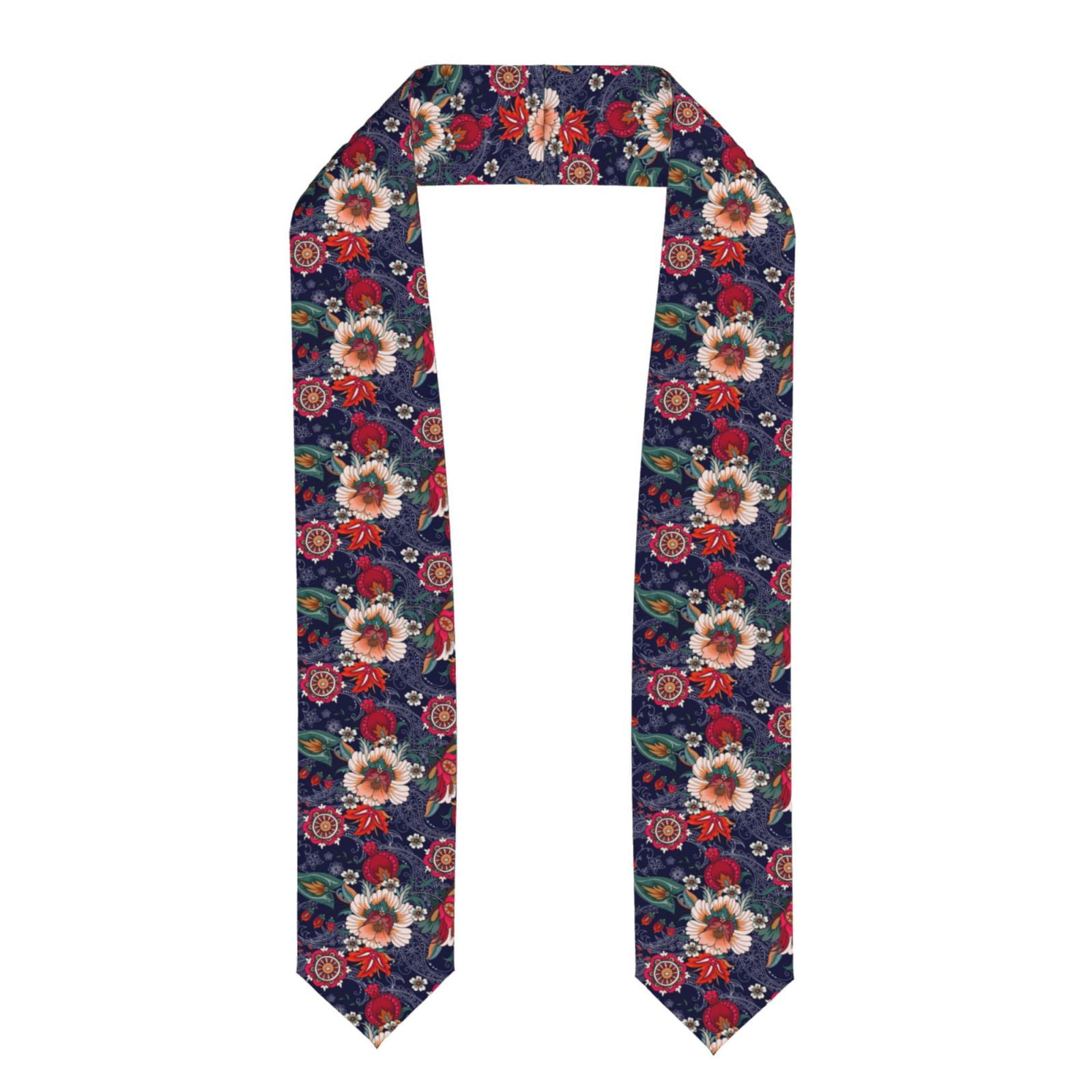 Easygdp Paisley2 Unisex Adult Graduation Stole Shawl 36" Long for ...