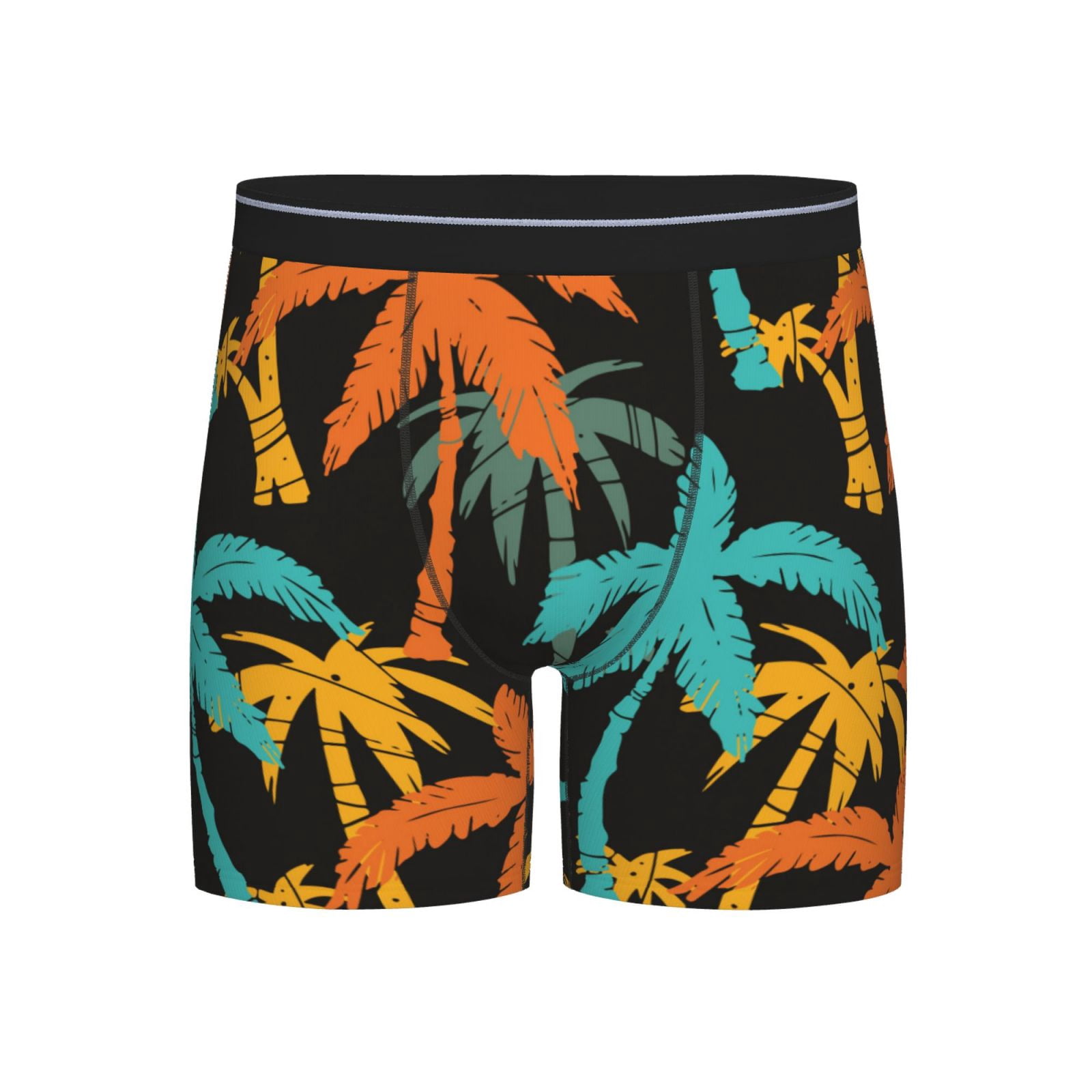 Easygdp Palm Trees Men's Boxer Briefs Men’s Underwear Boxer Briefs for ...