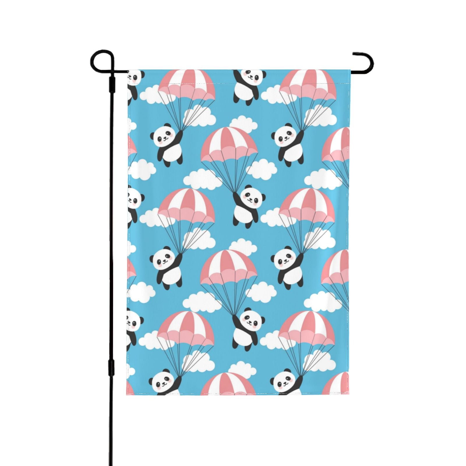 Easygdp Panda Flying in the Sky Garden Flag Yard Flag Welcome Flag ...