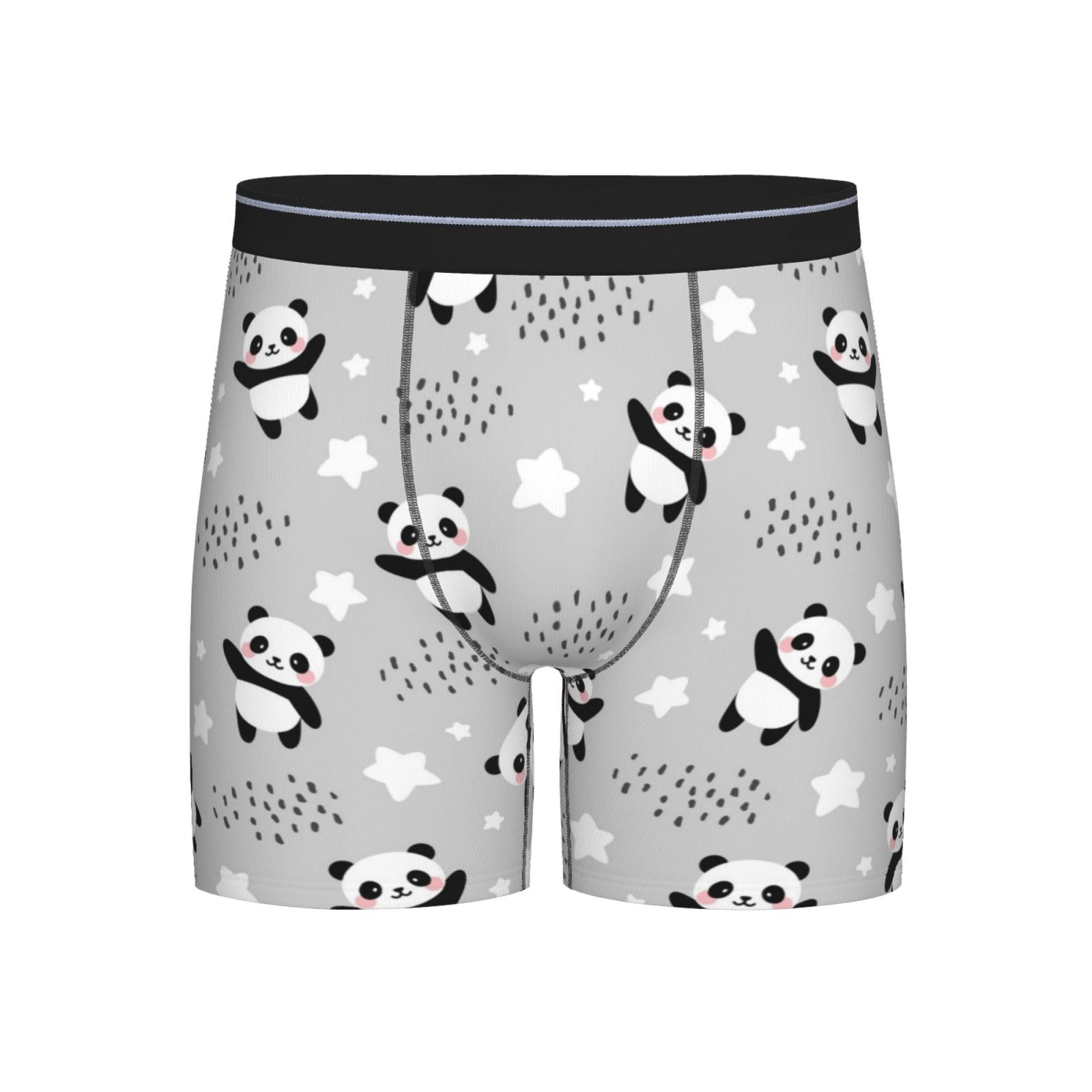 Easygdp Pandas Between Clouds and Stars Men's Boxer Briefs Men’s ...