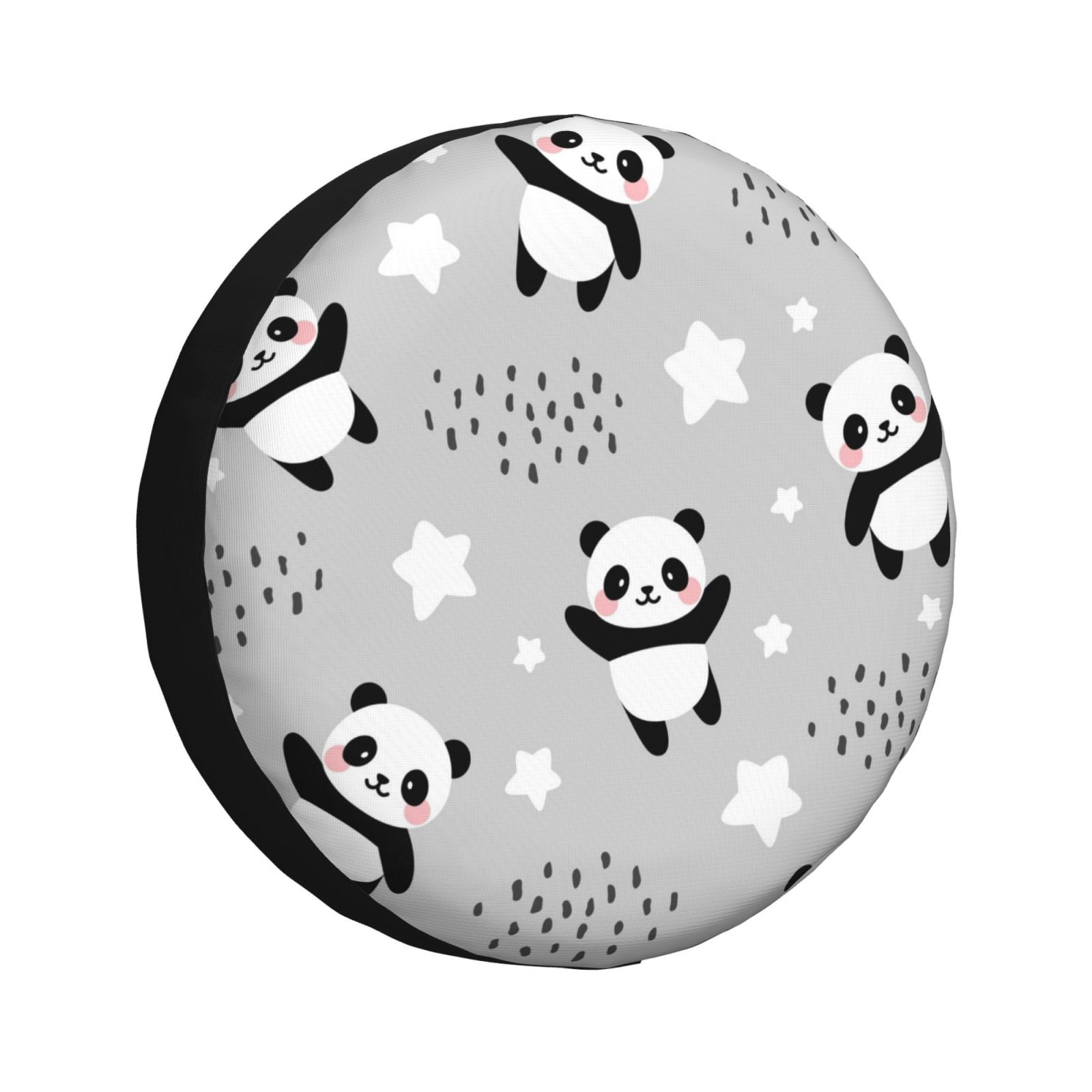 Easygdp Pandas Wheel Sun Guard, Spare Tire Cover,Universal Trailer Suv ...