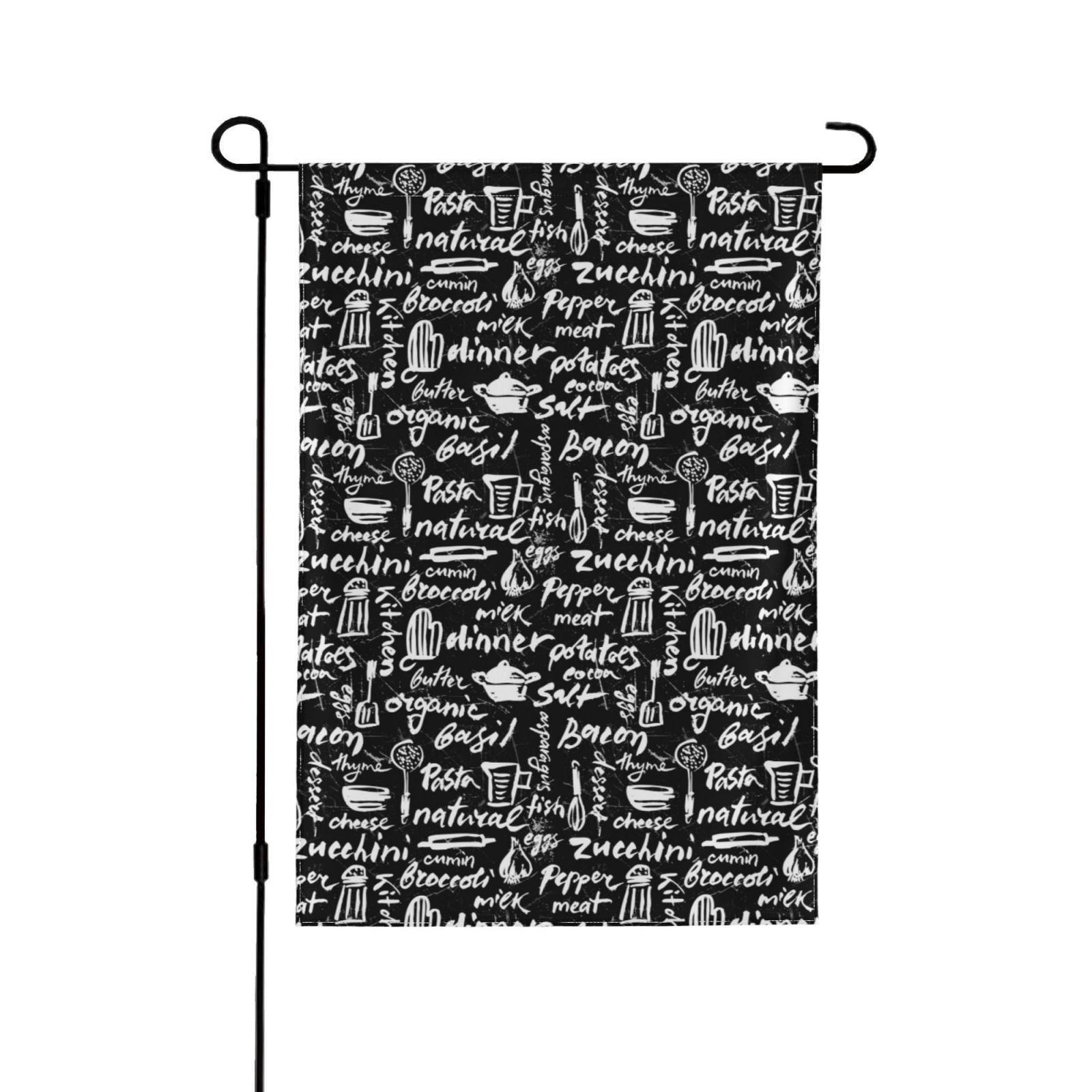 Easygdp Pasta Bacon Garden Flag Yard Flag Welcome Flag, Double-Sided ...