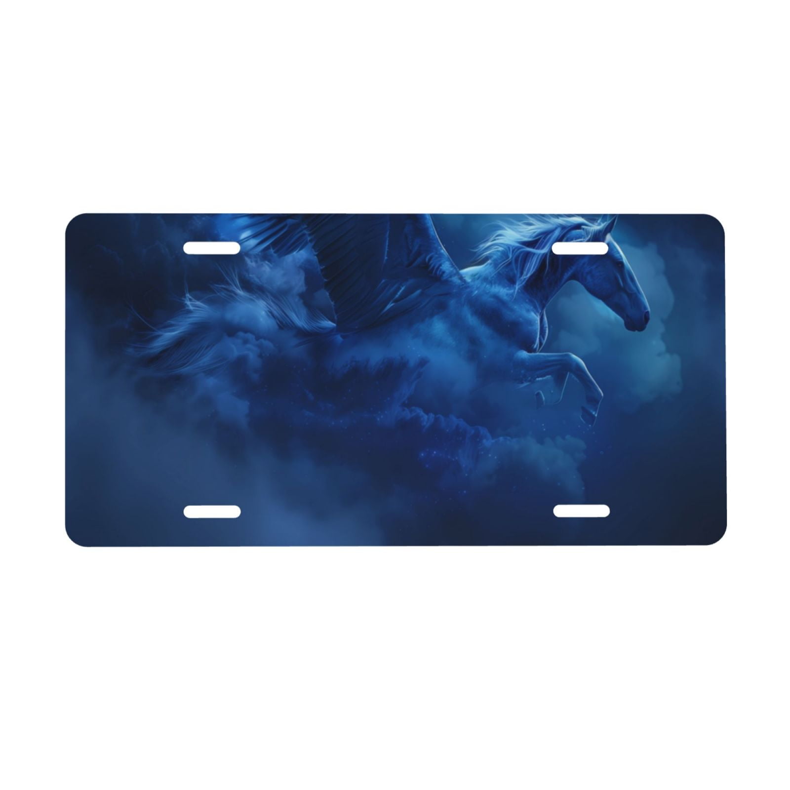 Easygdp Pegasus Night Sky License Plate Car Front License Plate Car ...