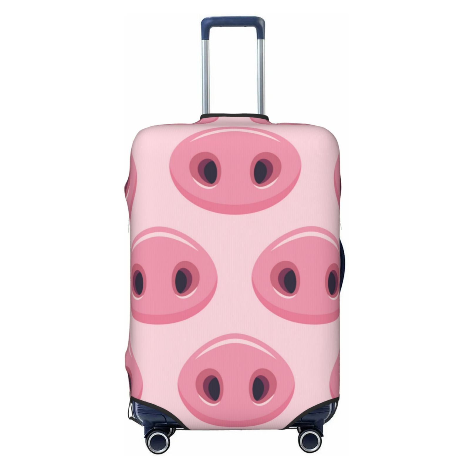 Easygdp Pig Nose Print Elastic and Washable Suitcase Protective Cover ...