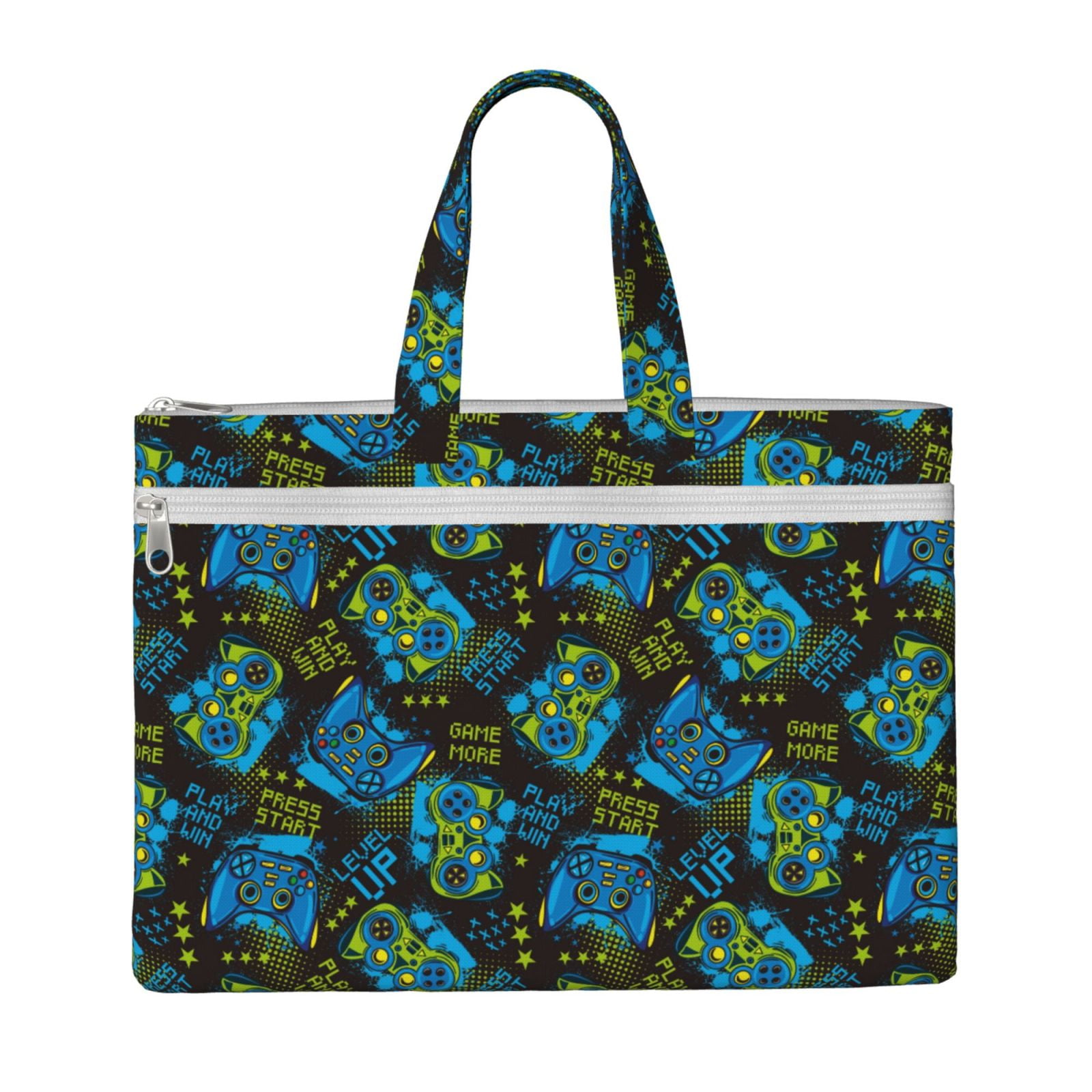 Easygdp Play Game Canvas Document Bag File Bag Handle Business ...