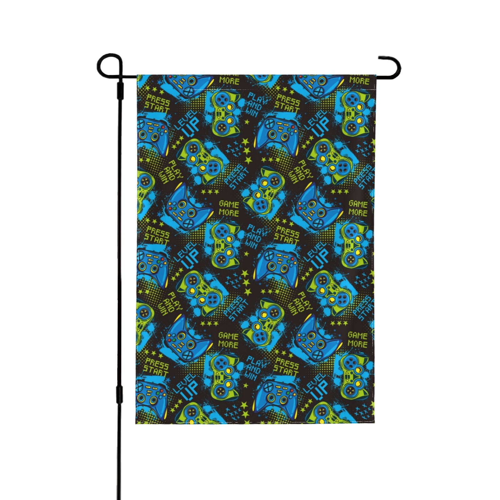 Easygdp Play Game Garden Flag Yard Flag Welcome Flag, Double-Sided ...