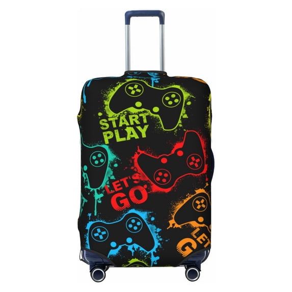 Easygdp Play Game Start Double-Sided Printed Elastic Suitcase ...