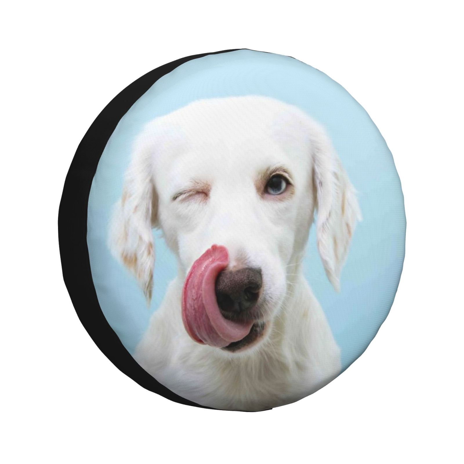 Easygdp Puppy Licks Nose Wheel Sun Guard, Spare Tire Cover,Universal ...
