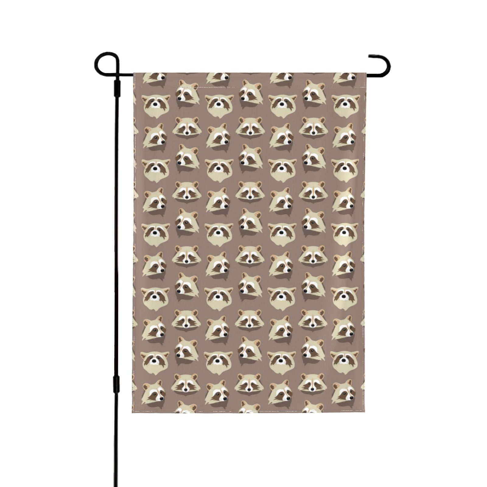 Easygdp Raccoon Garden Flag Yard Flag Welcome Flag, Double-Sided ...