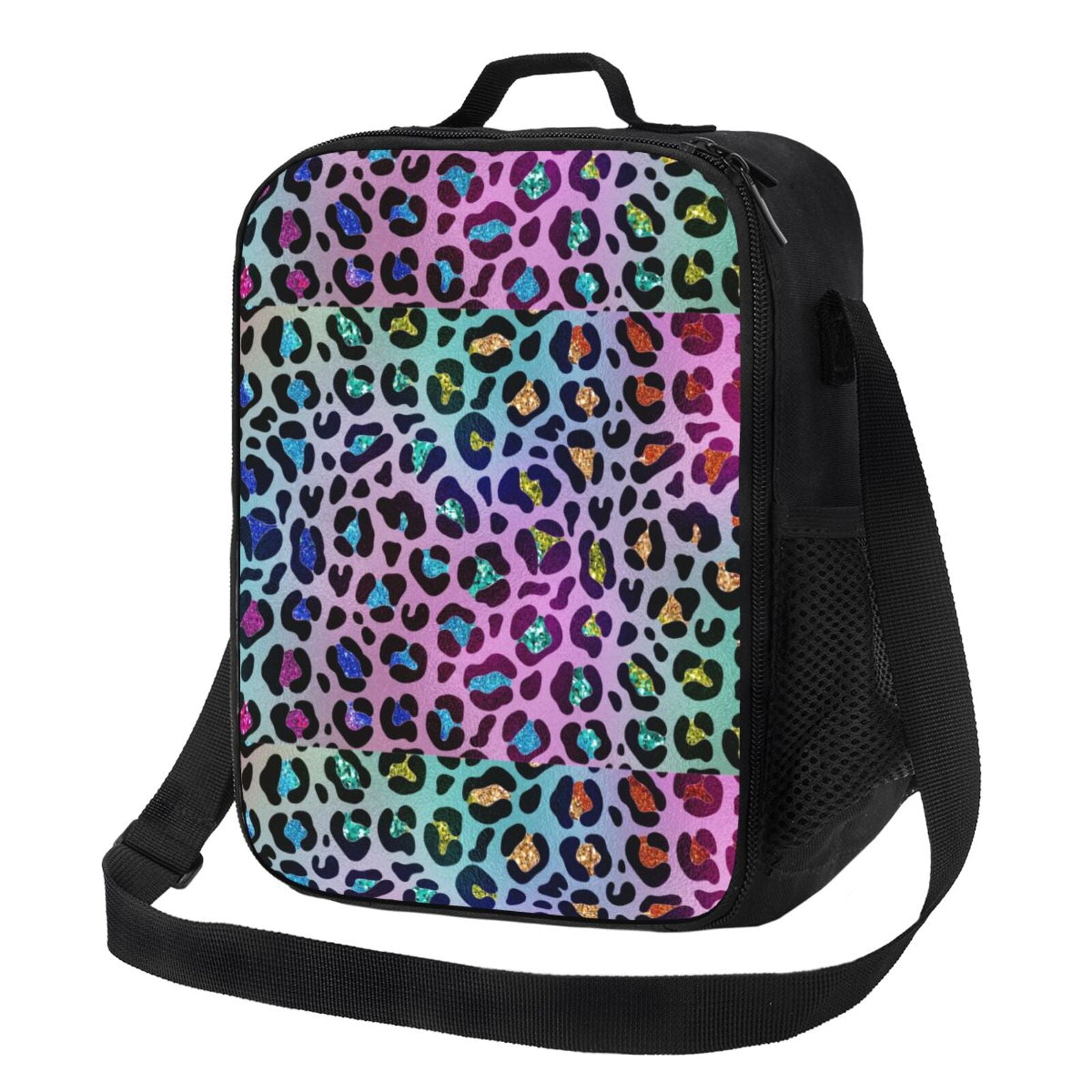 Easygdp Rainbow Animal Skin Lunch Box Large capacity Lunch Bag ...