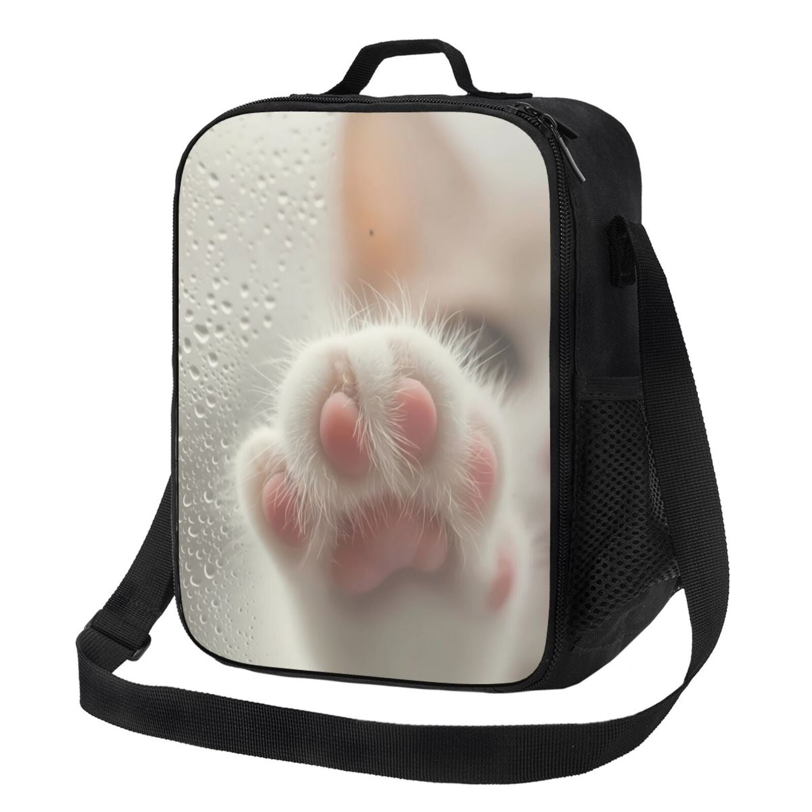 Easygdp Raindrop Kitten Paw Lunch Box Large capacity Lunch Bag ...