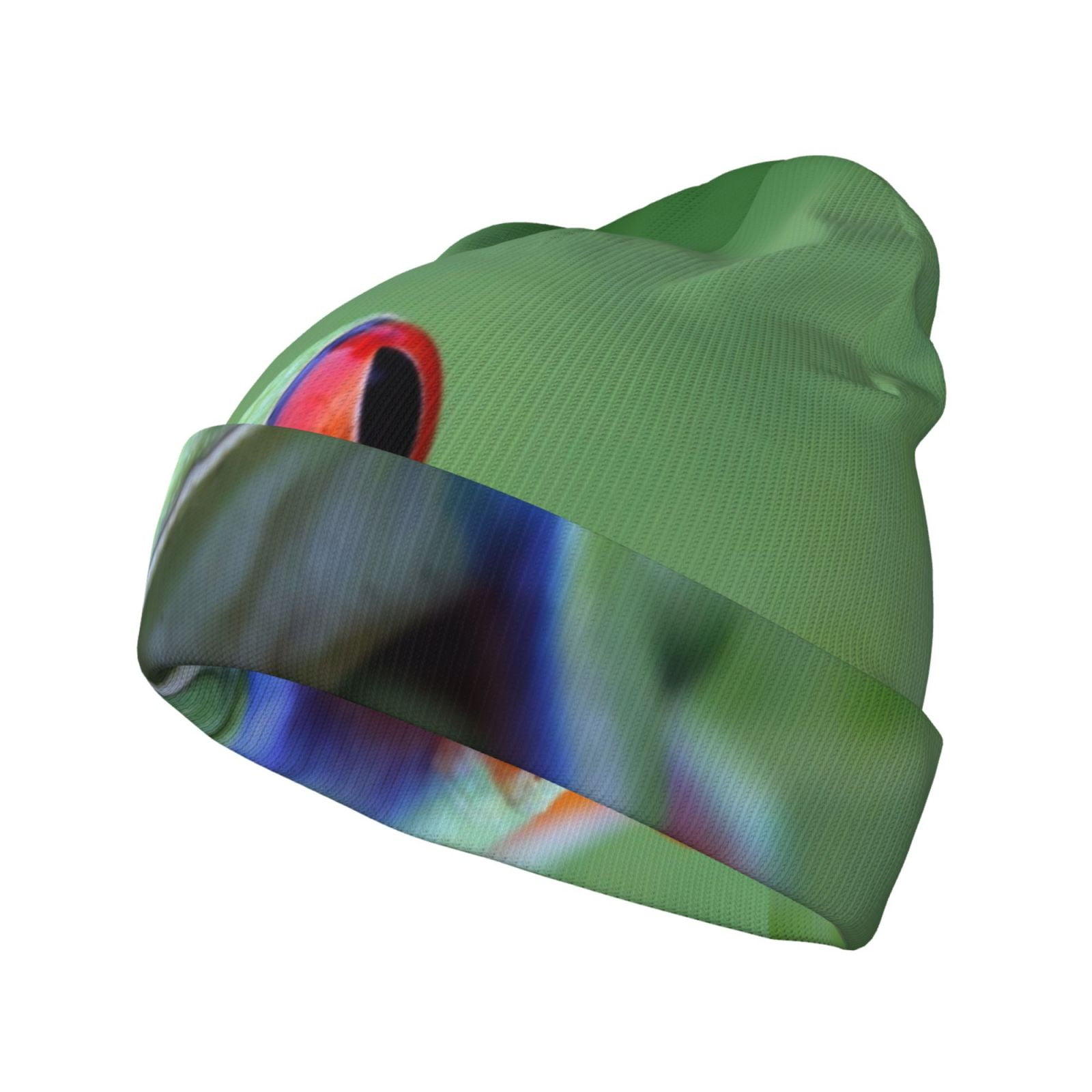 Easygdp Red-Eyed Tree Frog-1 Winter Beanie for Men Women Beanie Knit ...