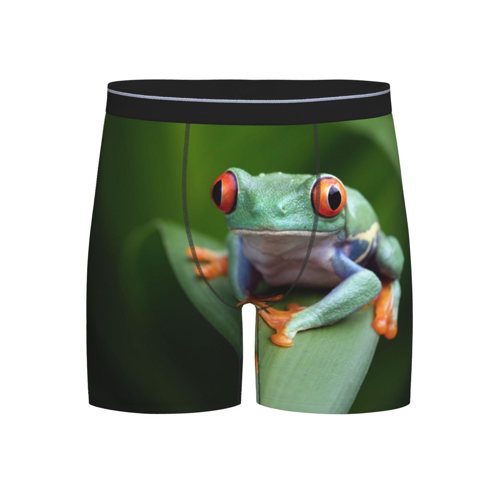Easygdp Red-Eyed Tree Frog Men's Boxer Briefs Men’s Underwear Boxer ...