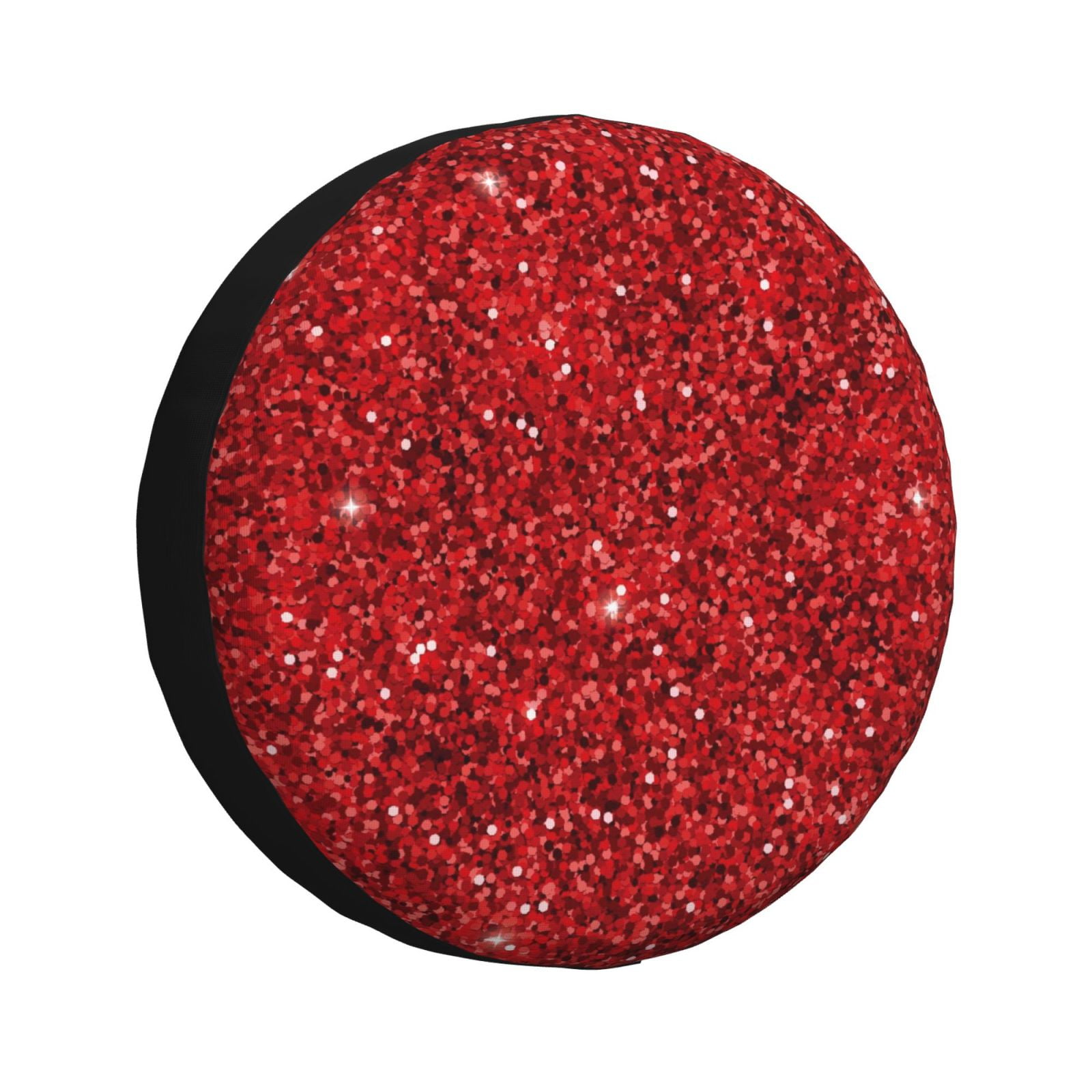 Easygdp Red Glitter Wheel Sun Guard, Spare Tire Cover,Universal Trailer ...