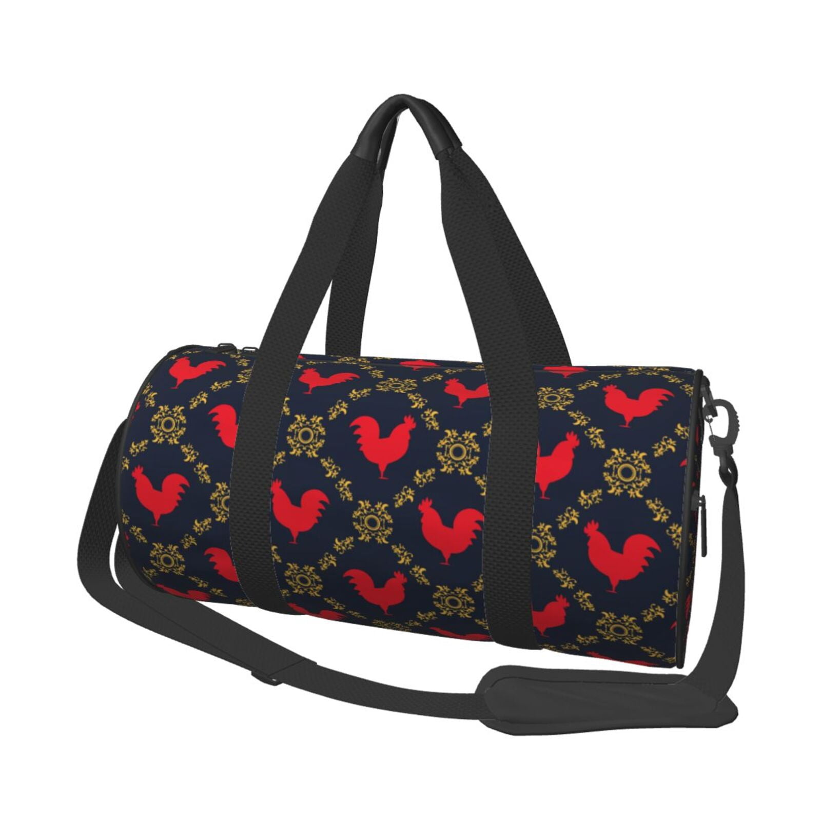 Easygdp Red Rooster Travel Duffle Bag,Carry on Bag Travel Bags Gym Bag ...