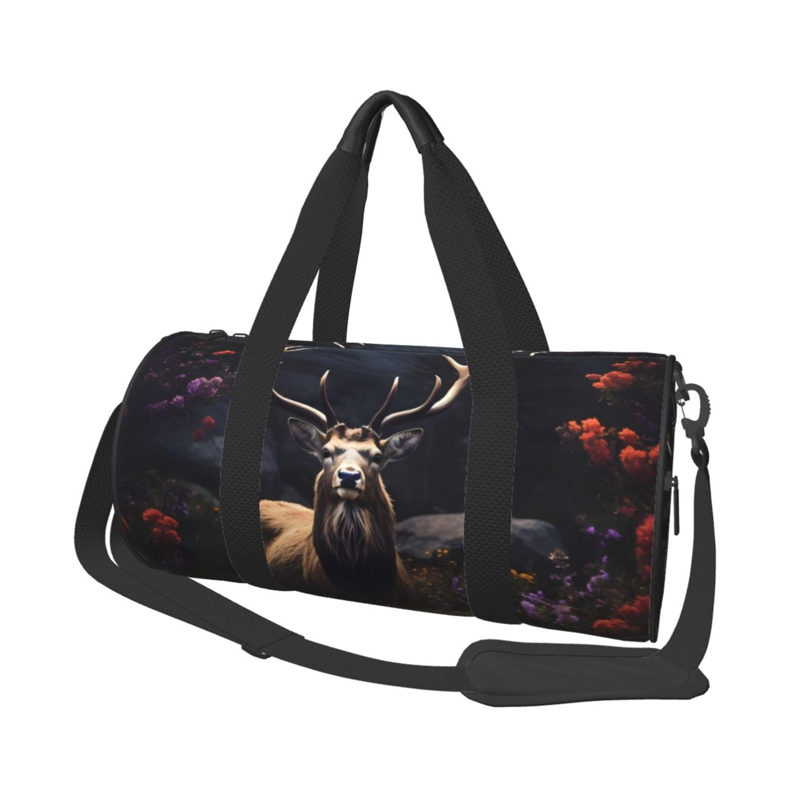Easygdp Regal Stag In Forest Travel Duffle Bag,Carry on Bag Travel Bags ...