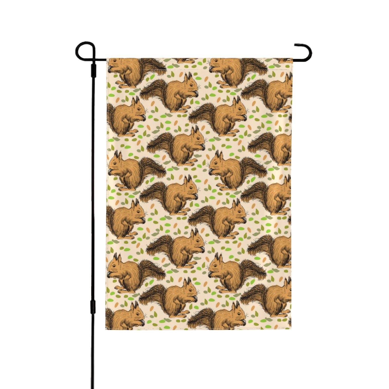 Easygdp Retro Squirrel Garden Flag Yard Flag Welcome Flag, Double-Sided ...