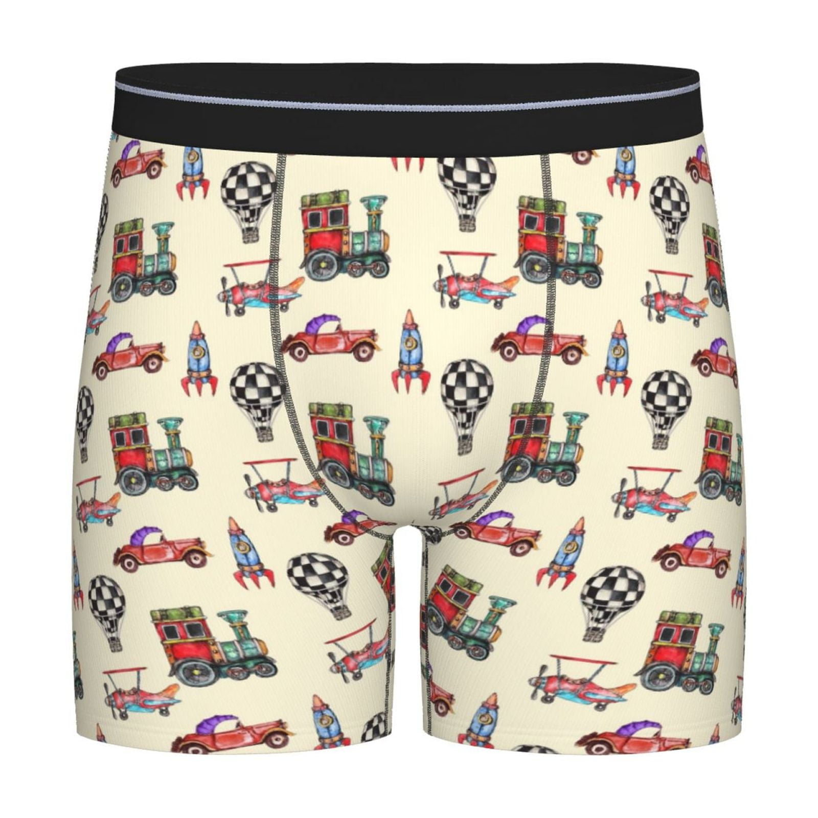 Easygdp Retro Steampunk Vehicle1 Men's Boxer Briefs Men’s Underwear ...