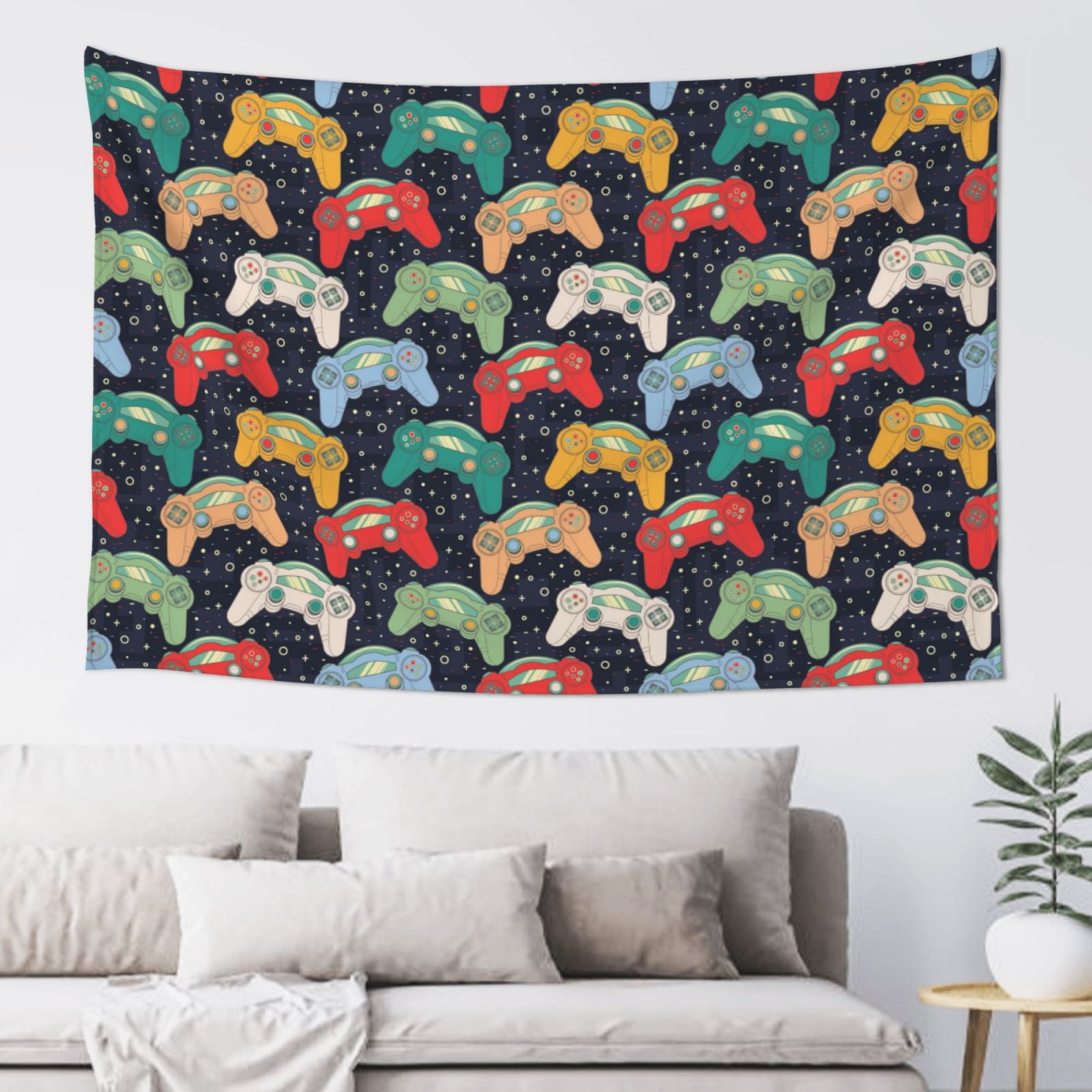 Easygdp Retro Video Game Tapestry Wall Hanging, Wall Tapestries for ...