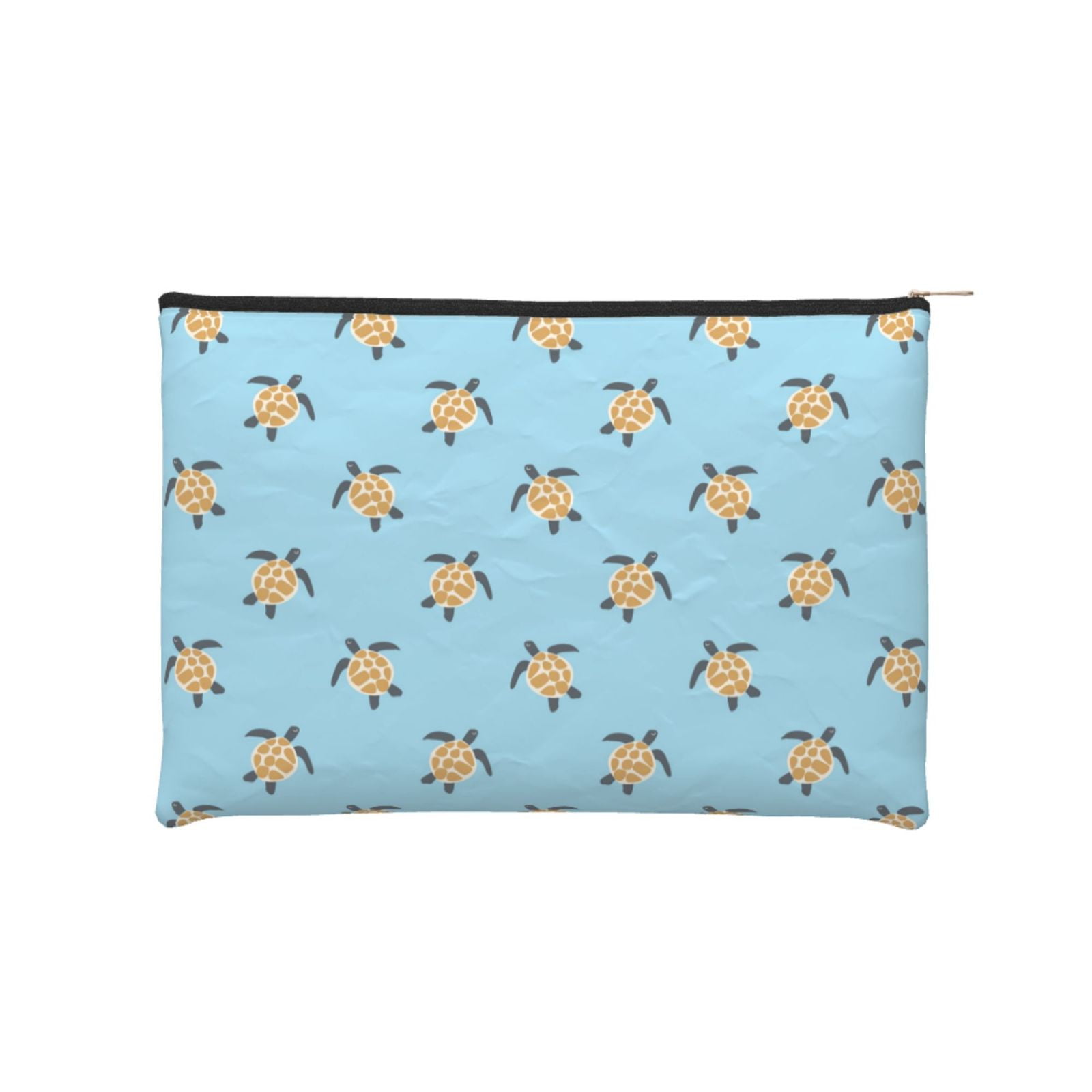 Easygdp Sea Turtle Makeup Bag Toiletry Bag Canvas Makeup Bags Zipper ...