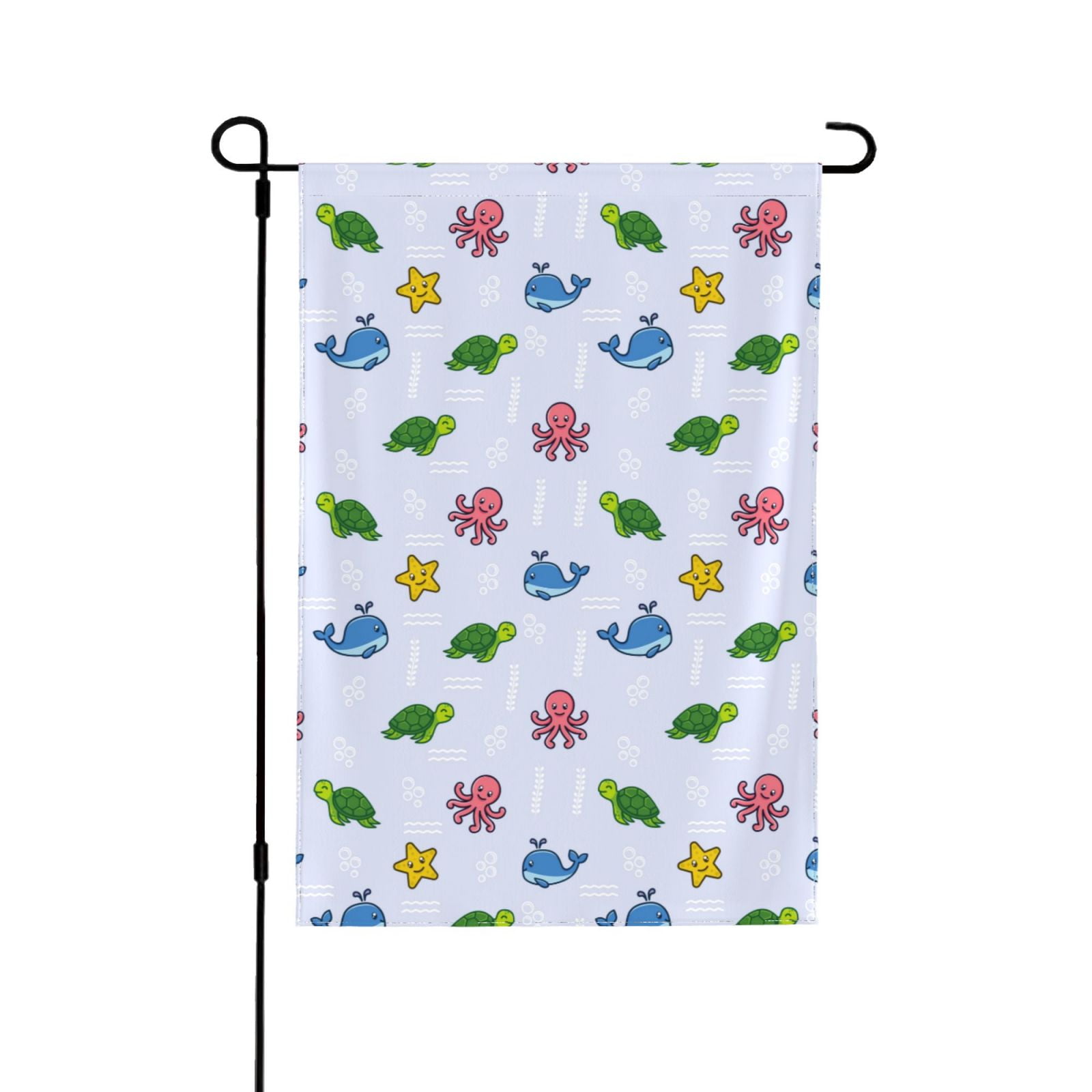 Easygdp Sea Turtle Whale Garden Flag Yard Flag Welcome Flag, Double ...