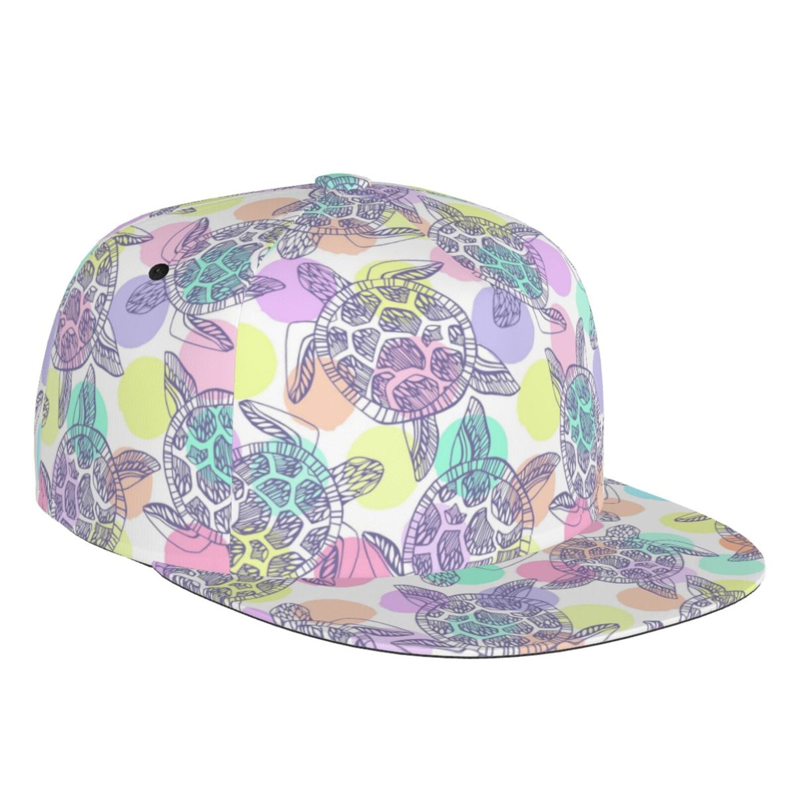 Easygdp Sea Turtles Baseball Cap with Adjustable Flat Suitable for Head ...