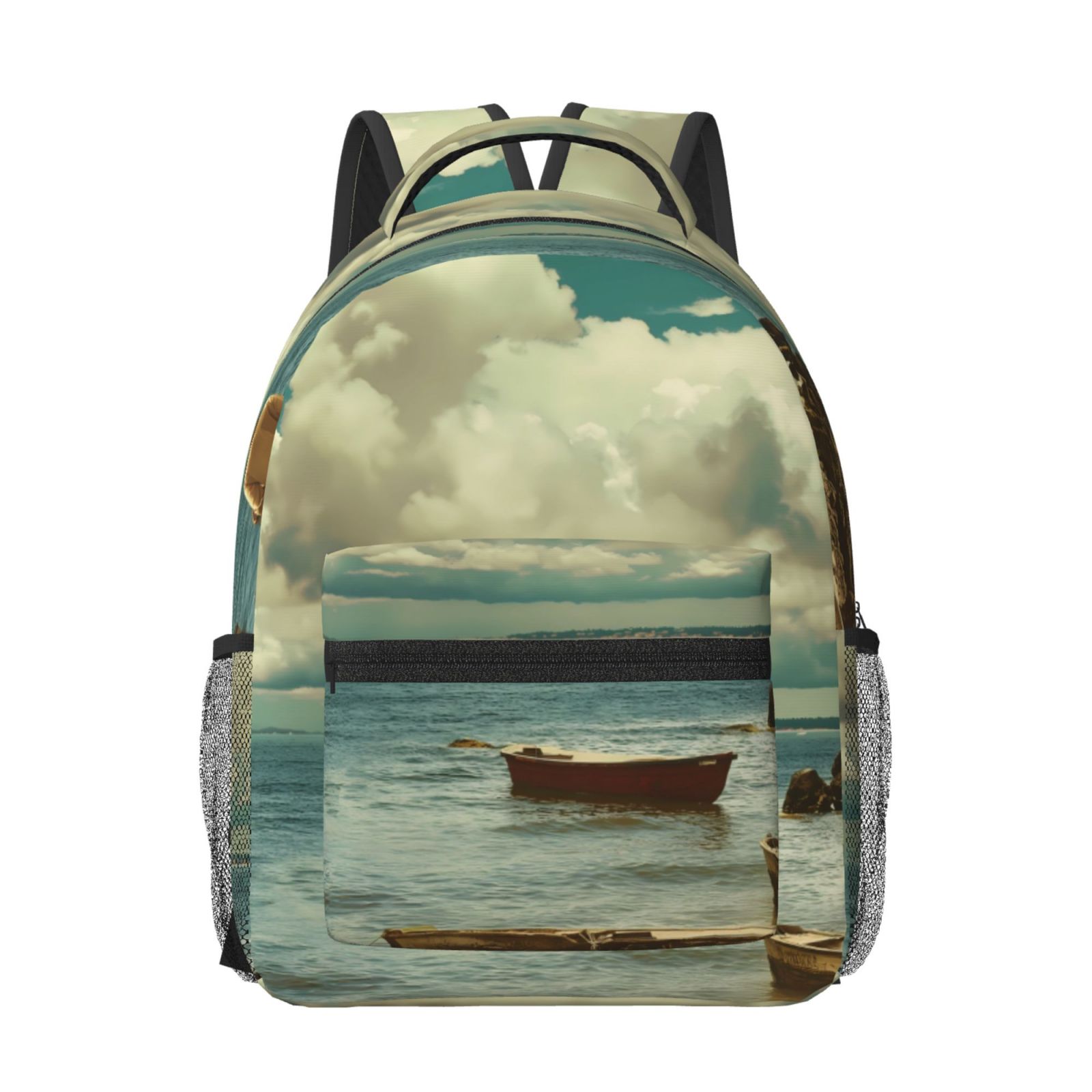 Easygdp Serene Coastal Blue Sky Womens Thong Underwear,Seamless ...