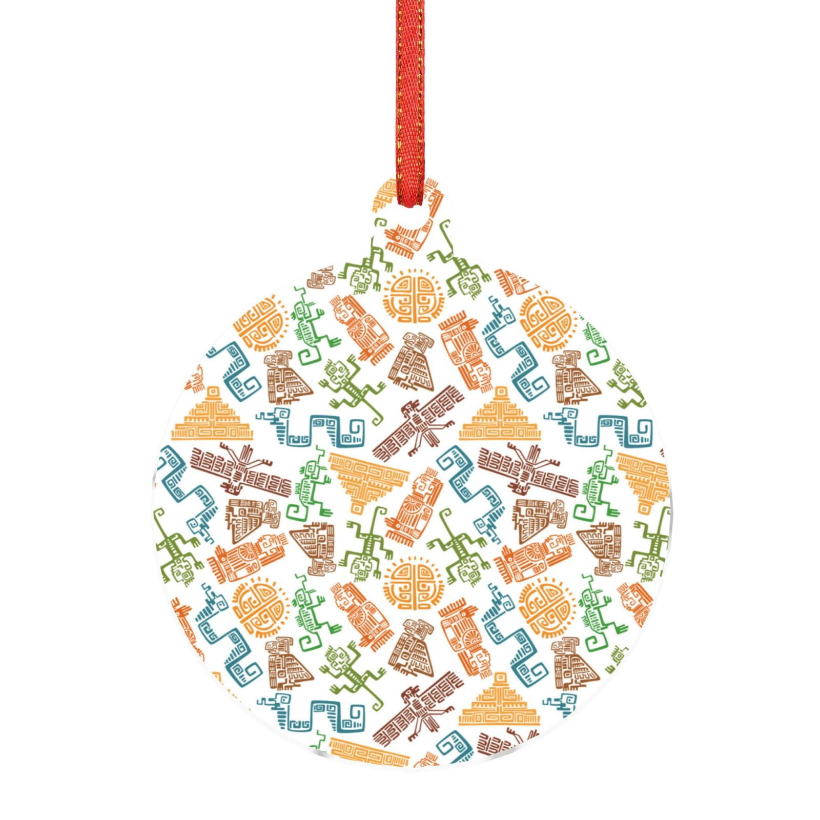 Easygdp Simple Drawing Christmas Ornament Acrylic Christmas Tree ...