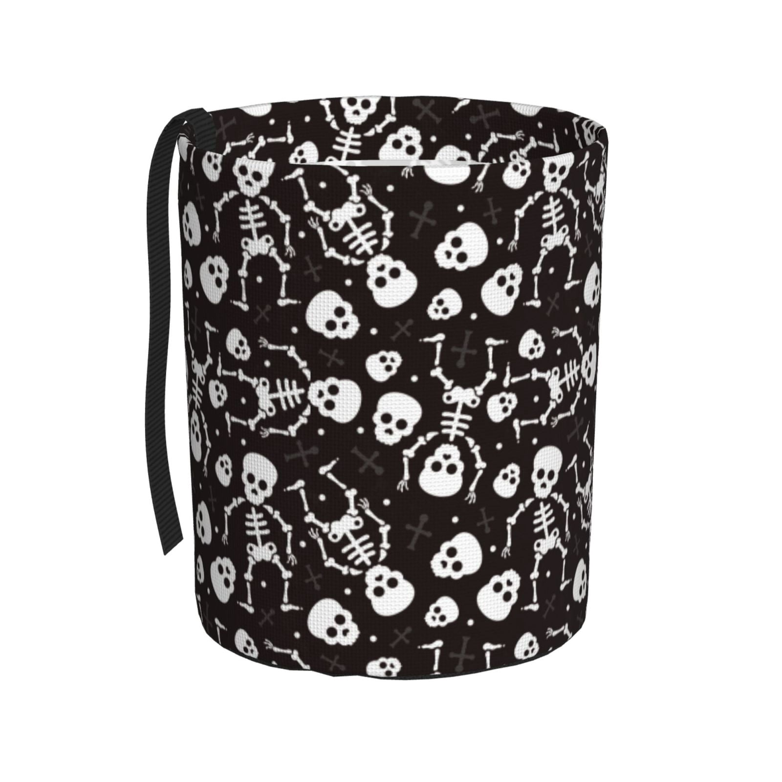 Easygdp Skeleton Car Trash Can Garbage Car Accessories Trash Can Car ...