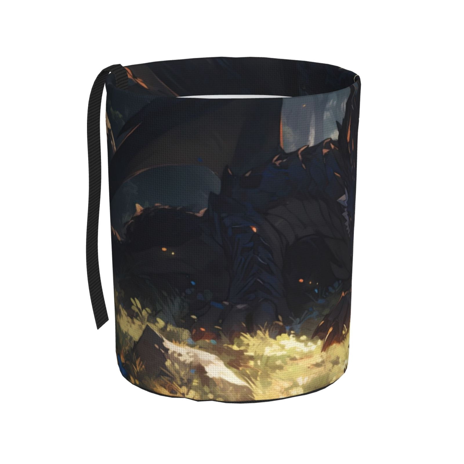Easygdp Sleeping Dragon In Forest Car Trash Can Garbage Car Accessories ...