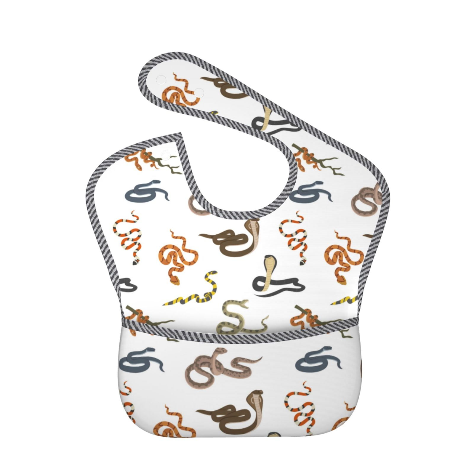 Easygdp Snake Bibs For Babies, Baby Bibs for Eating, Toddler Bibs ...
