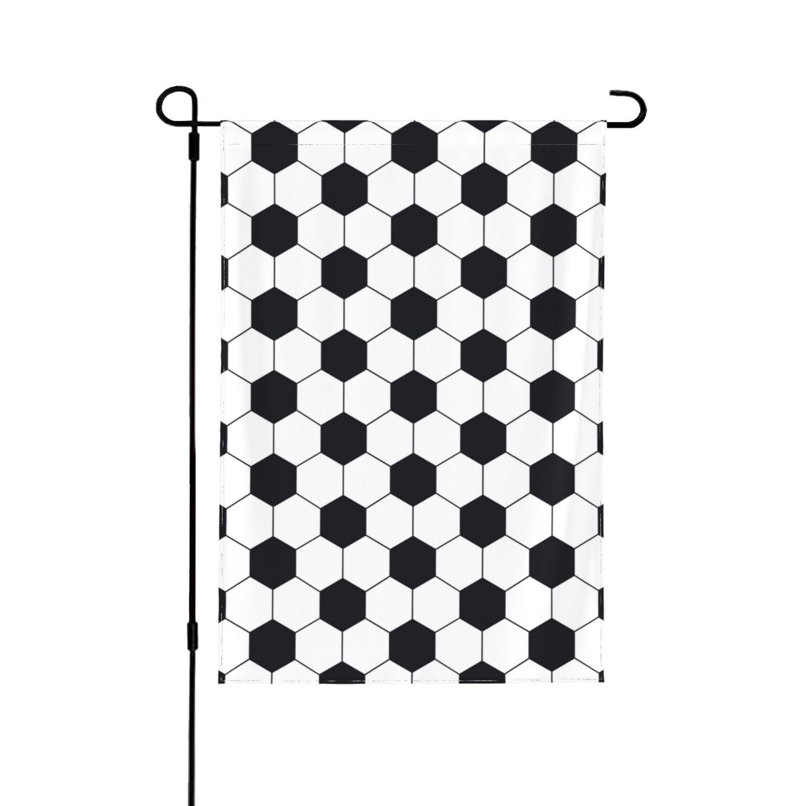 Easygdp Soccer Ball Garden Flag Yard Flag Welcome Flag, Double-Sided ...