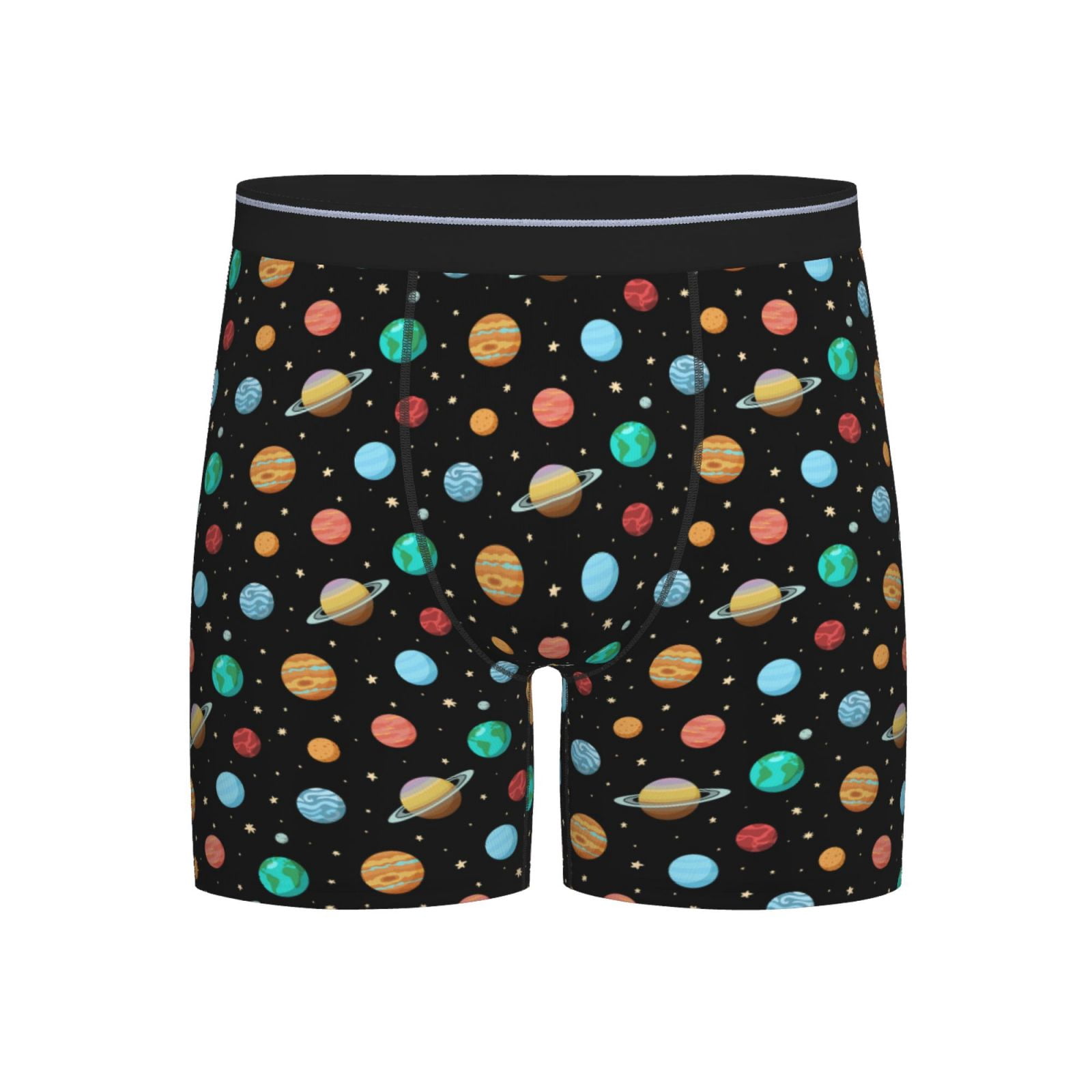 Easygdp Solar System Planets Space Men's Boxer Briefs Men’s Underwear ...