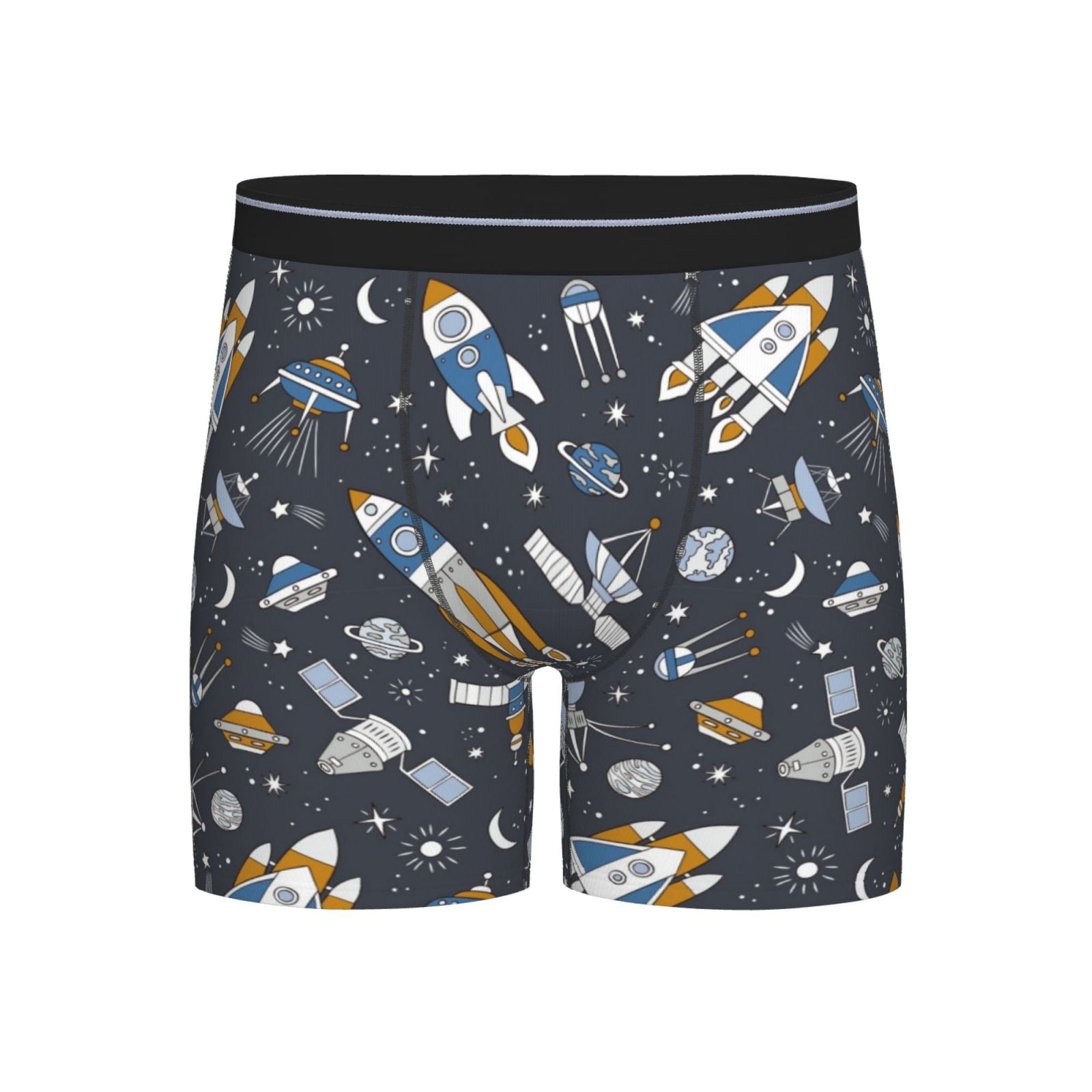 Easygdp Space Cars Men's Boxer Briefs Men’s Underwear Boxer Briefs for ...