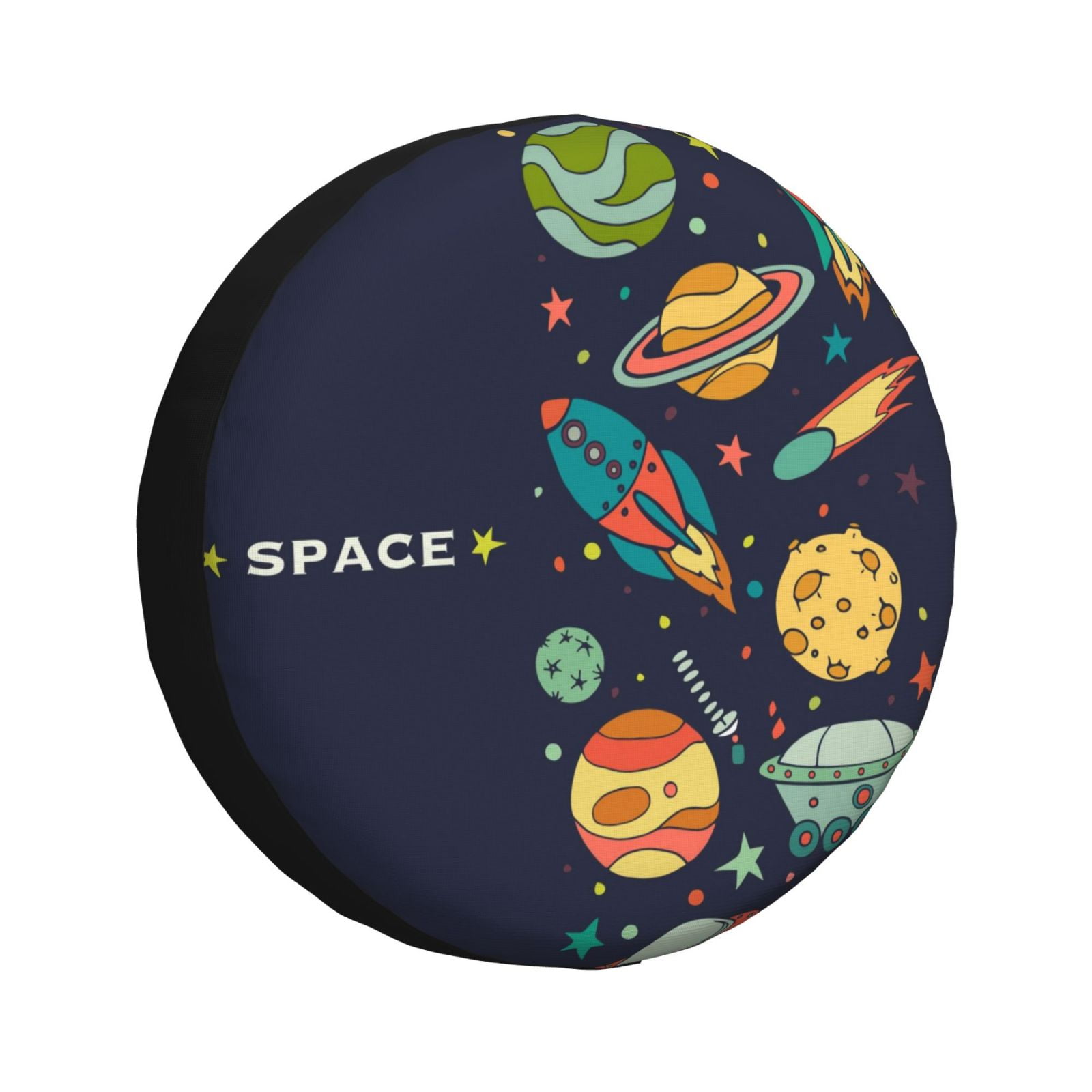 Easygdp Space Wheel Sun Guard, Spare Tire Cover,Universal Trailer Suv ...