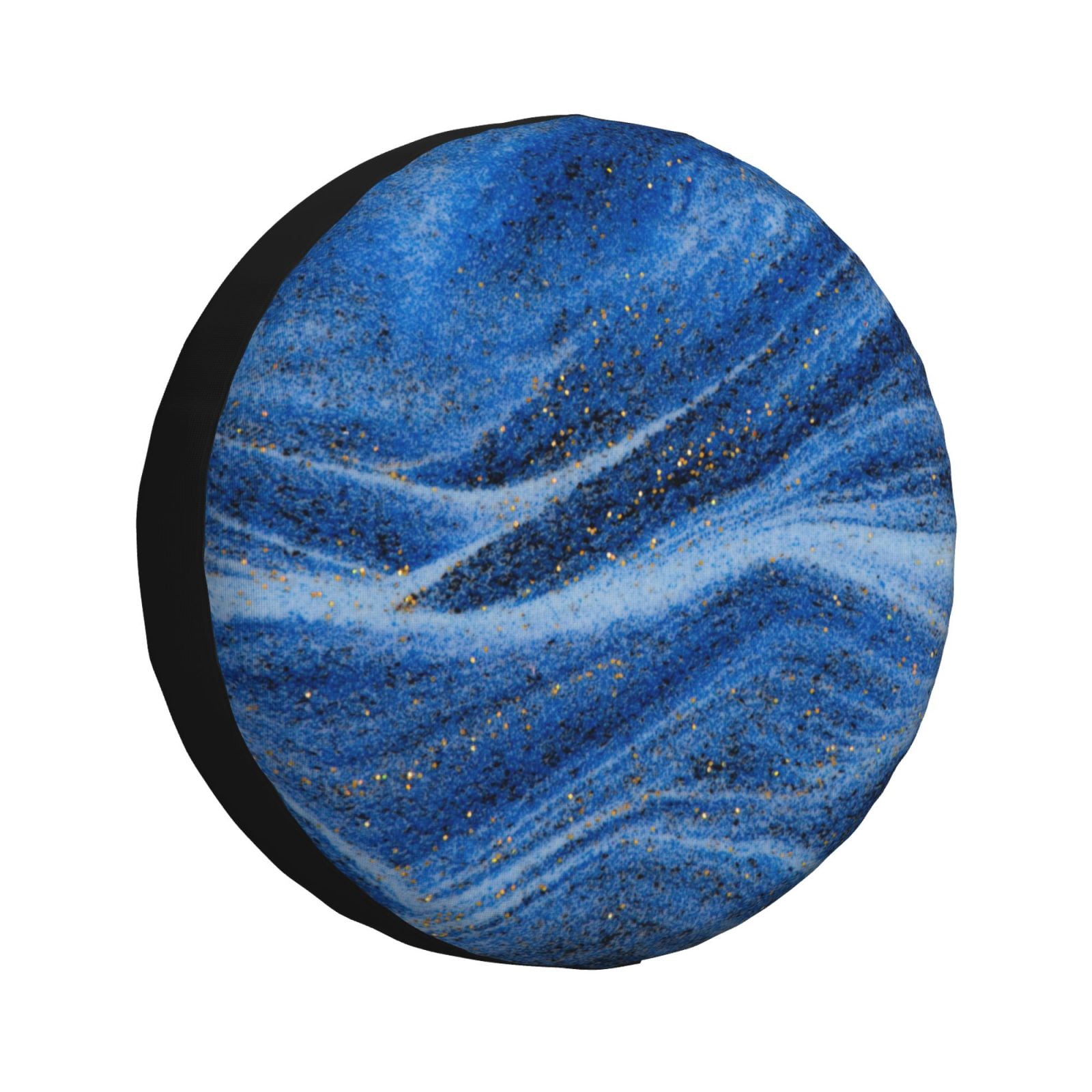 Easygdp Sparkling With Blue Wheel Cover,Spare Tire Cover,4-17in Spare ...