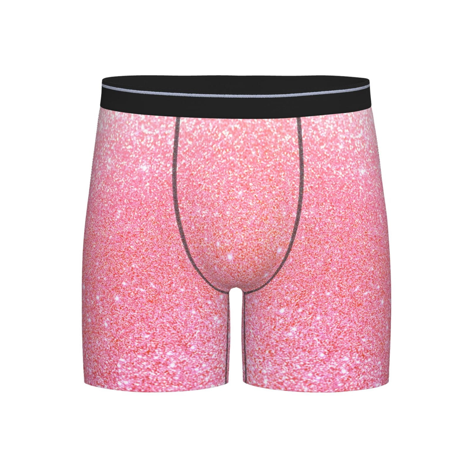 Easygdp Sparkly Glitter Men's Boxer Briefs Men’s Underwear Boxer Briefs ...