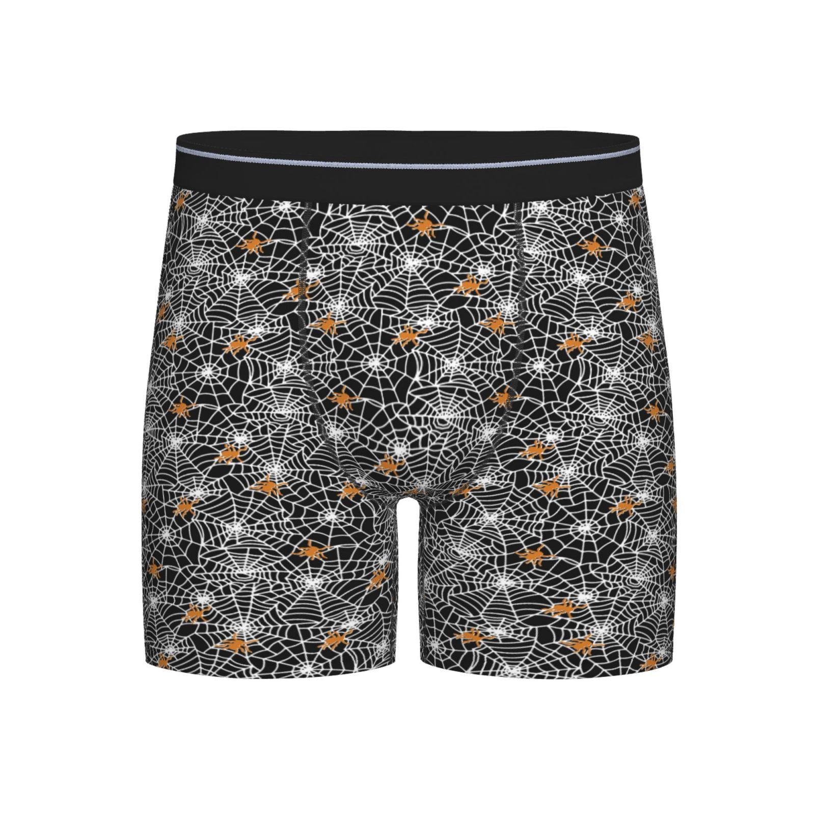 Easygdp Spider Cobweb Men's Boxer Briefs Men’s Underwear Boxer Briefs ...