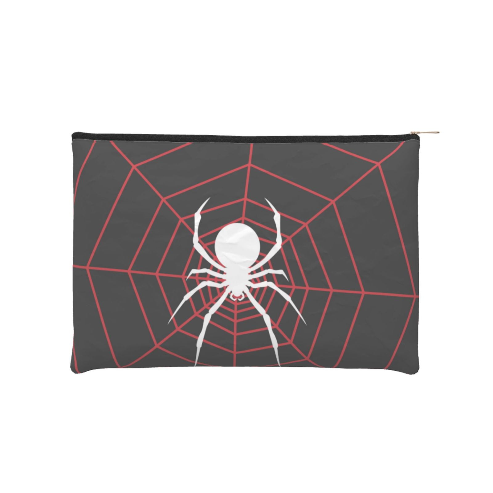 Easygdp Spider On The Web Makeup Bag Toiletry Bag Canvas Makeup Bags ...