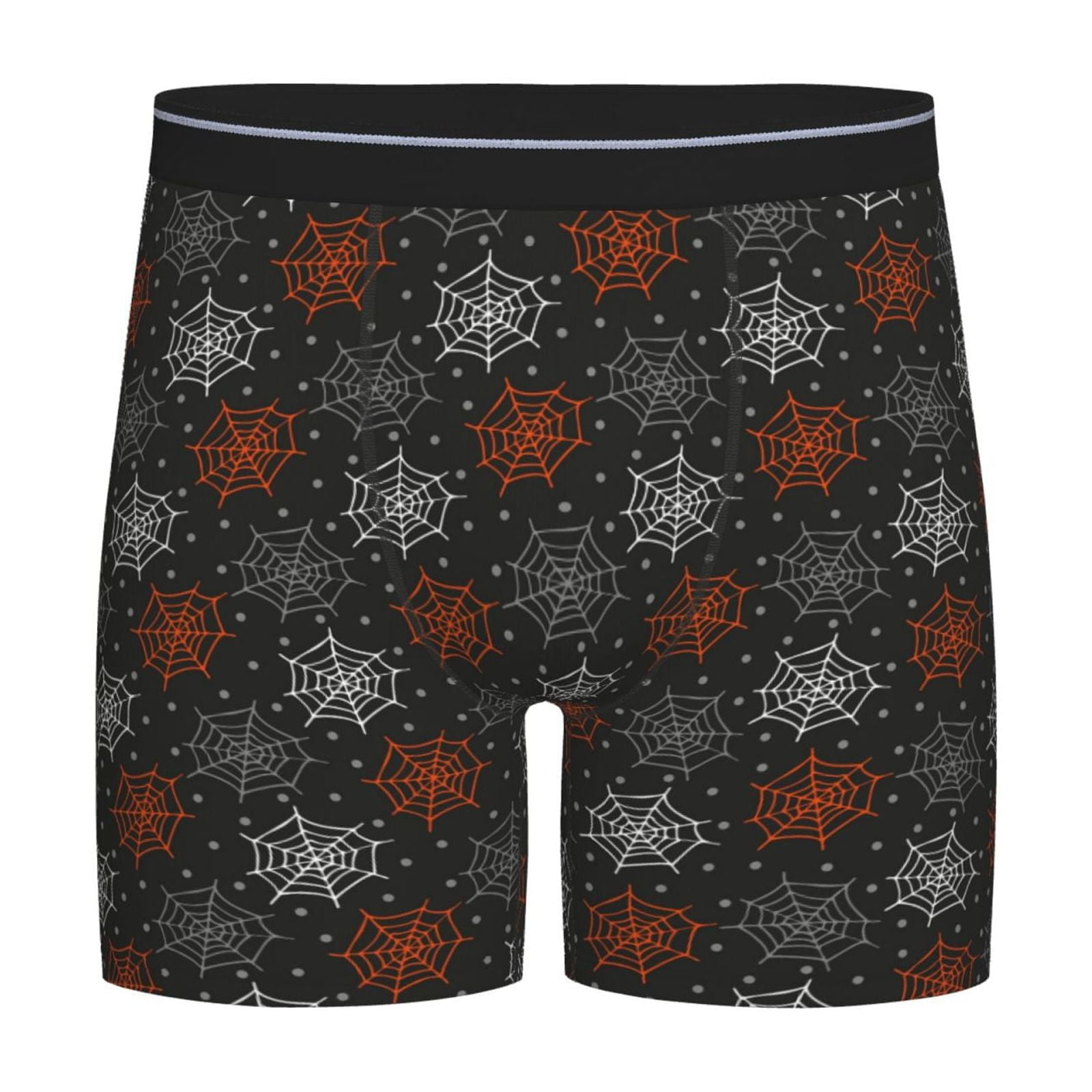 Easygdp Spider Web Men's Boxer Briefs Men’s Underwear Boxer Briefs for ...