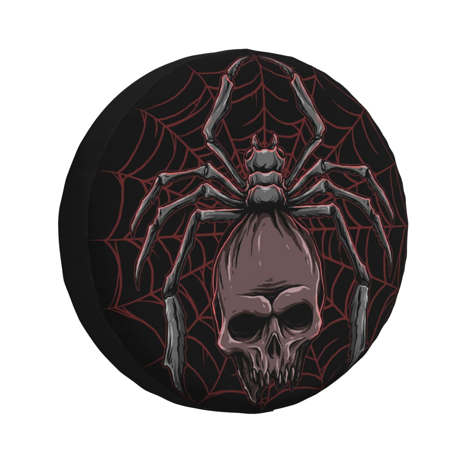 Easygdp Spider With Skull Wheel Sun Guard, Spare Tire Cover,Universal ...