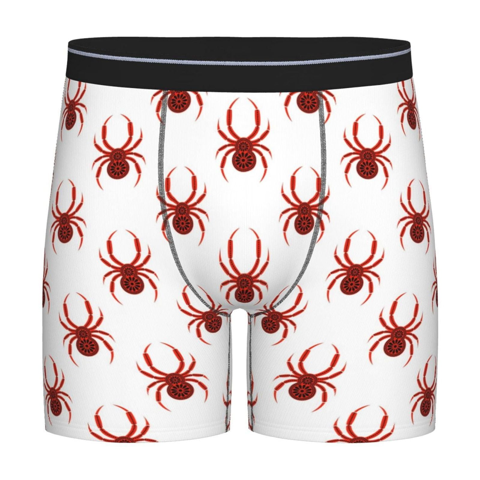 Easygdp Spiders Insects Men's Boxer Briefs Men’s Underwear Boxer Briefs ...