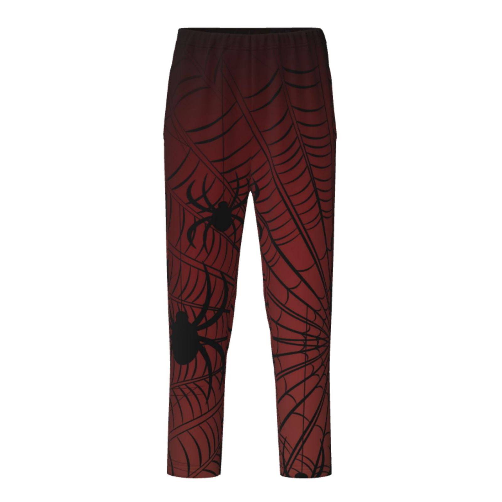 Easygdp Spiders On A Web Boys Girls Pajama Pants Long Sleep Pants Waist ...