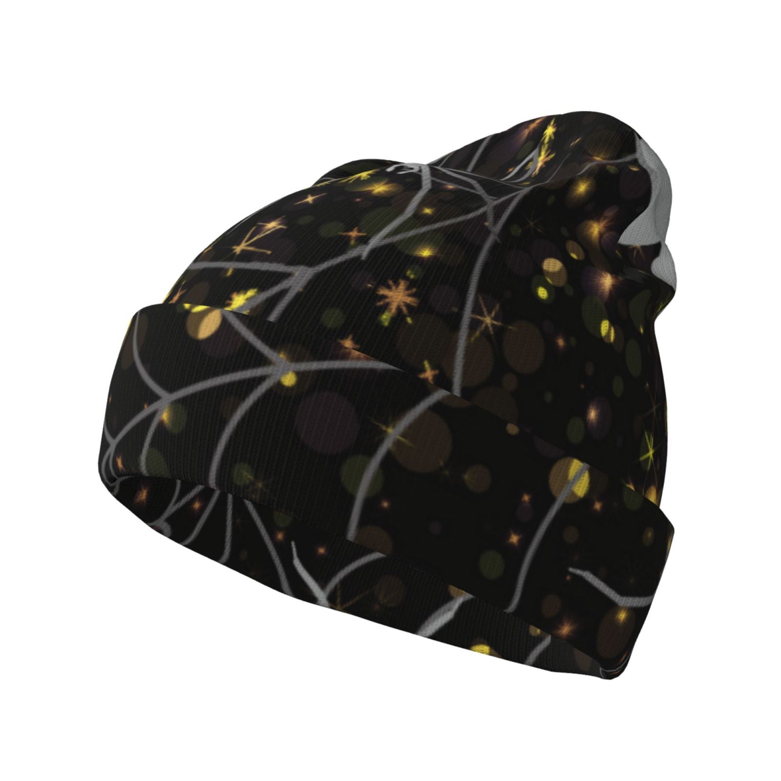 Easygdp Spiderweb Bats And A Spider Winter Beanie for Men Women Beanie ...