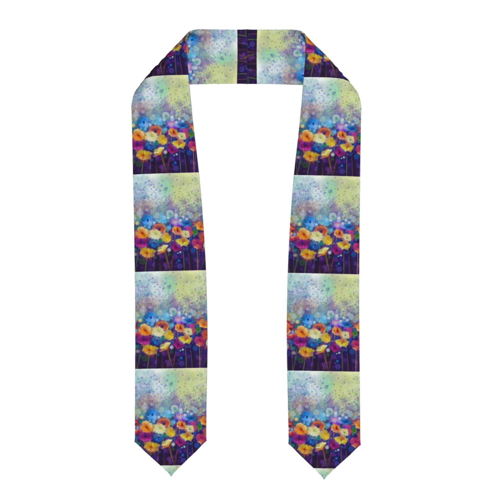 Easygdp Spring Flower Seasonal Unisex Adult Graduation Stole Shawl 36 ...