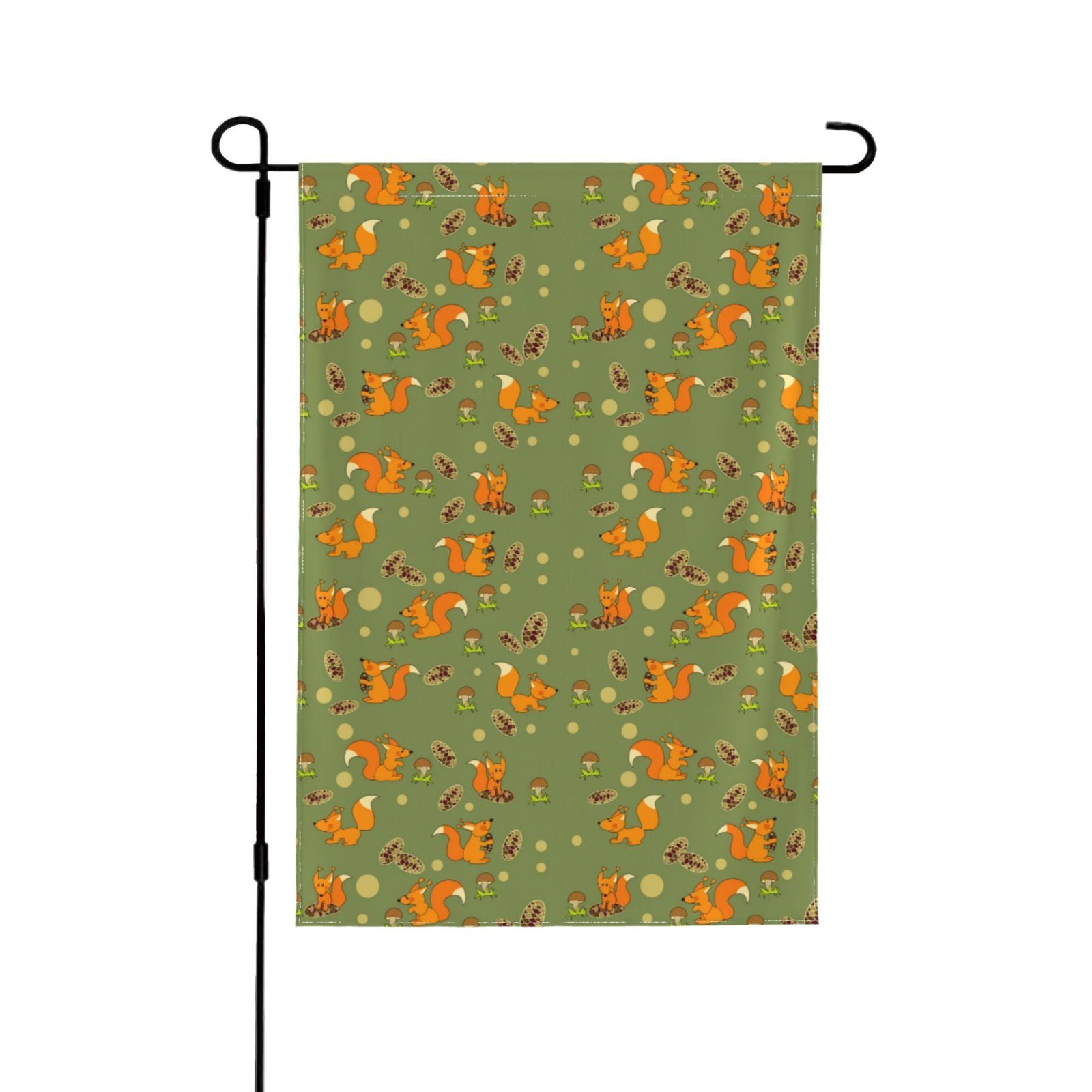 Easygdp Squirrel And Nuts Garden Flag Yard Flag Welcome Flag, Double ...