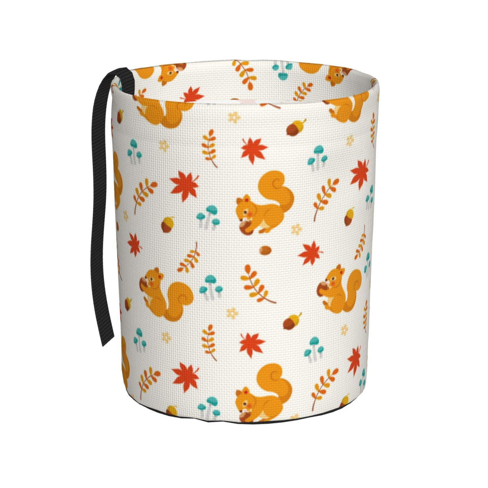 Easygdp Squirrel Maple Leaves And Nuts Car Trash Can Garbage Car ...